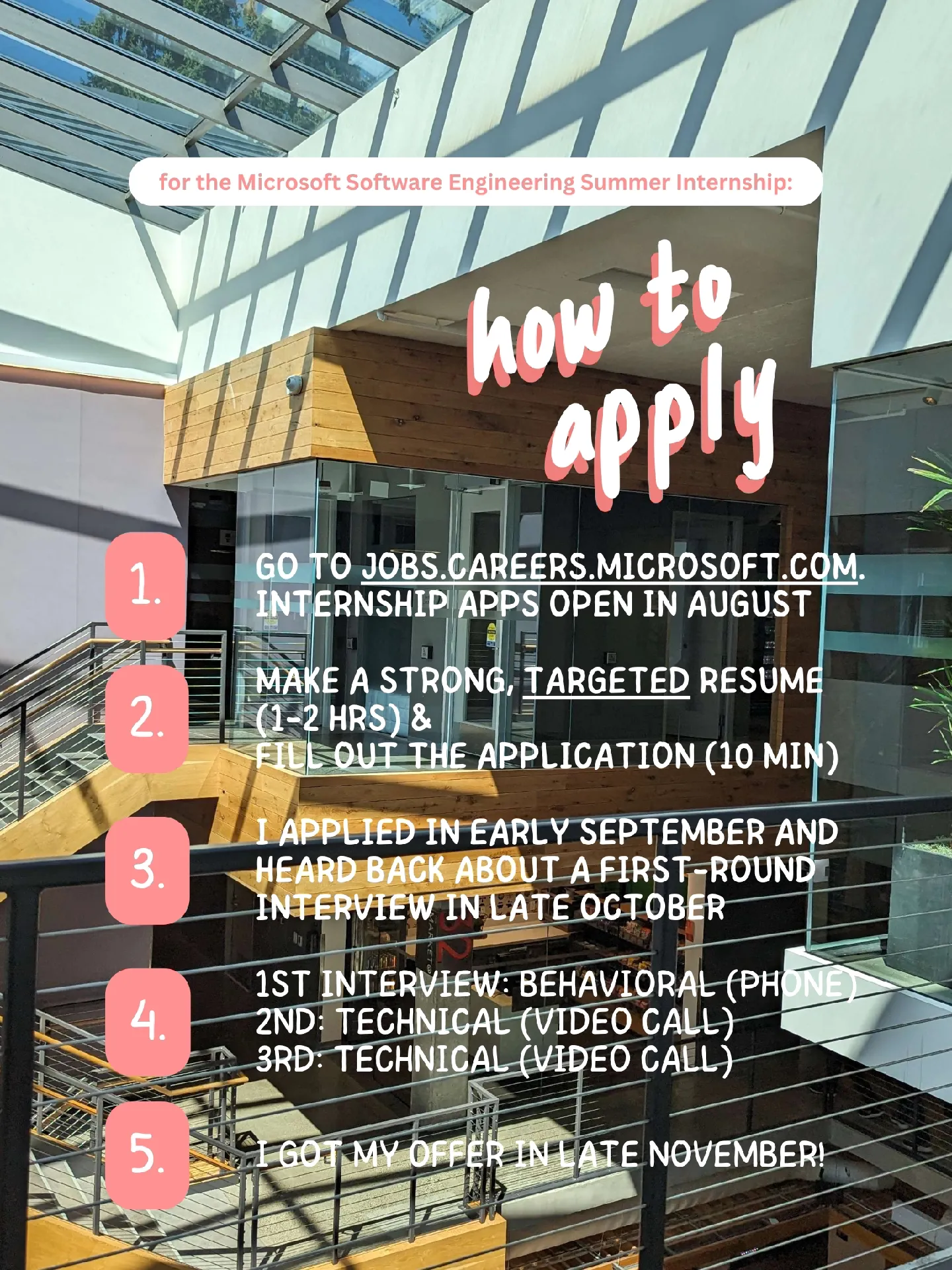 how I REALLY landed my SWE Microsoft internship | แกลเลอรีที่โพสต์โดย ...