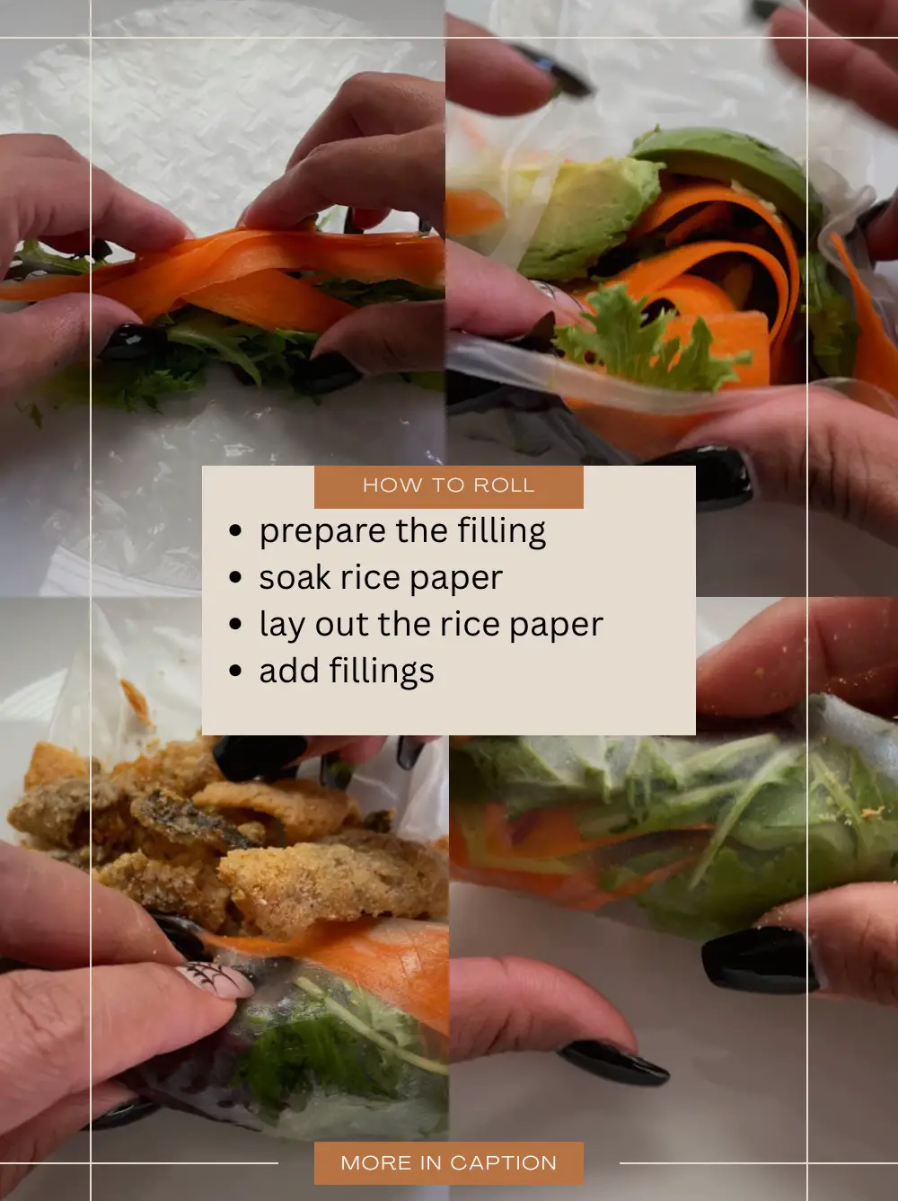Easy Salted Egg Salmon Skin Spring Rolls | แกลเลอรีที่โพสต์โดย ...