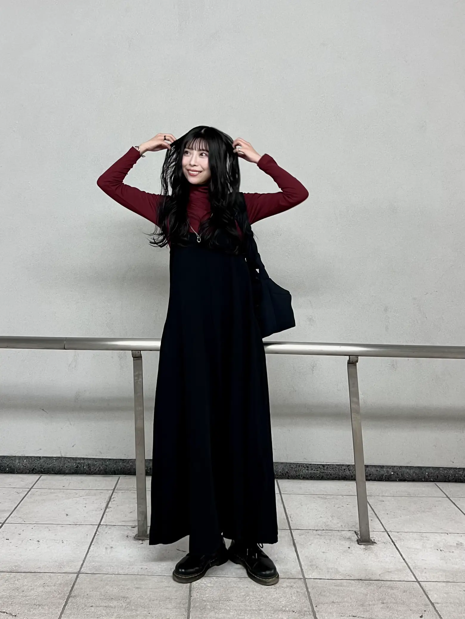 【GU】 990 เยน ทำด้วยเต่าแดง ฤดูหนาว สวมใส่ง่าย การประสานงานบาง ๆ🥀🍴 | แกลเลอรีที่โพสต์โดย MONAMI ...