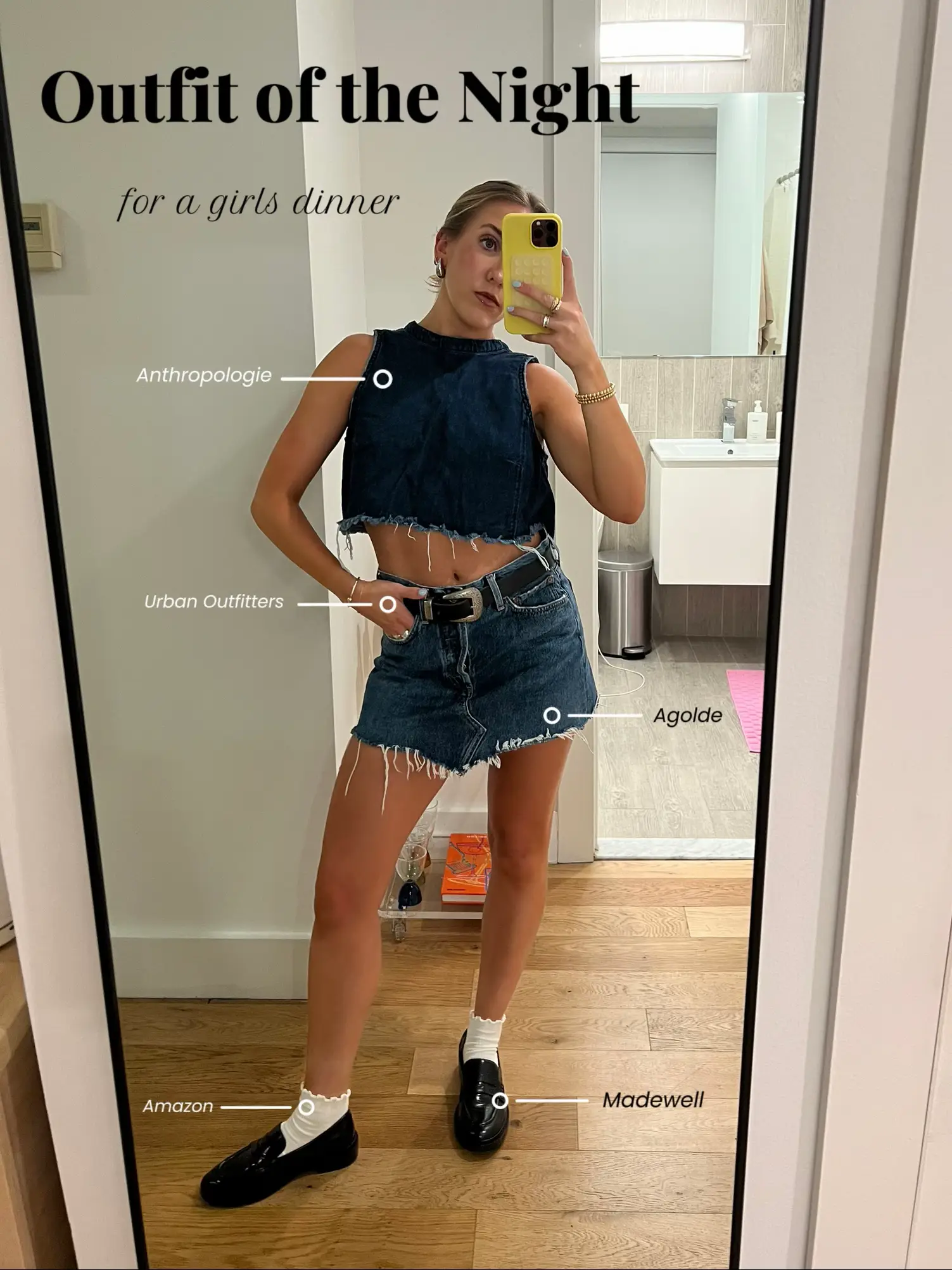 What I Wore to Girls Night Dinner 🍸🍕🍝 | Caroline Powerが投稿したフォトブック | Lemon8