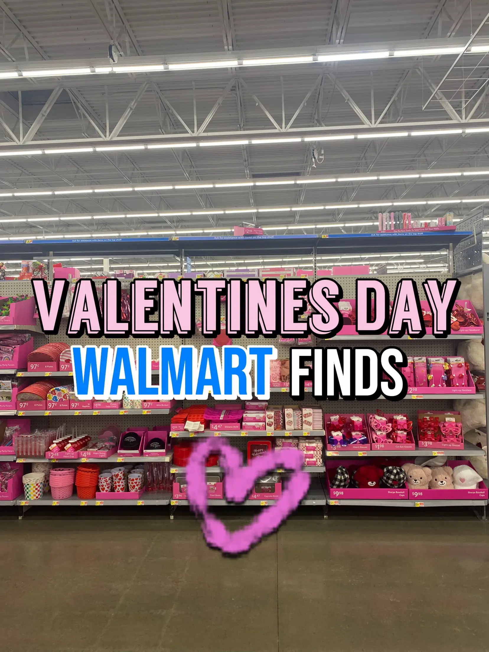 VALENTINES DAY AT WALMART | แกลเลอรีที่โพสต์โดย Amelia | Lemon8