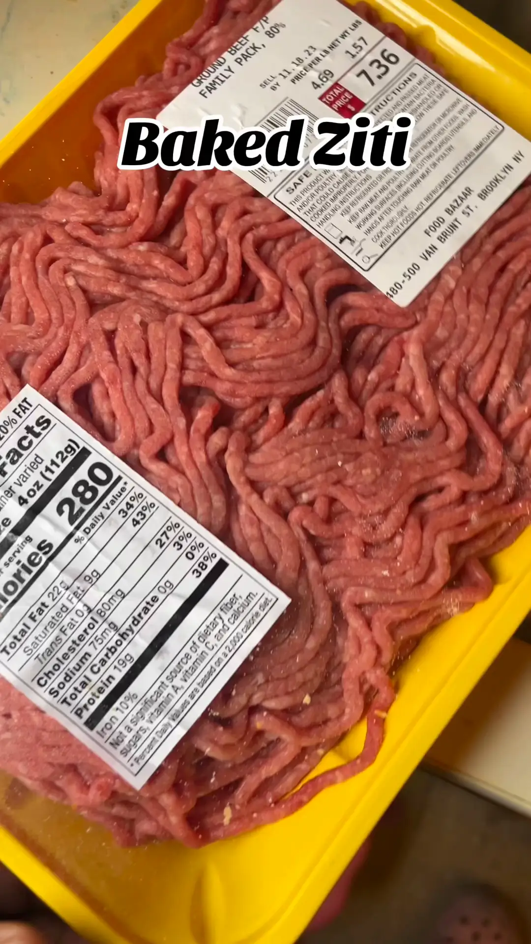 BAKED ZITI 😋 | Video published by Aura Styles | Lemon8