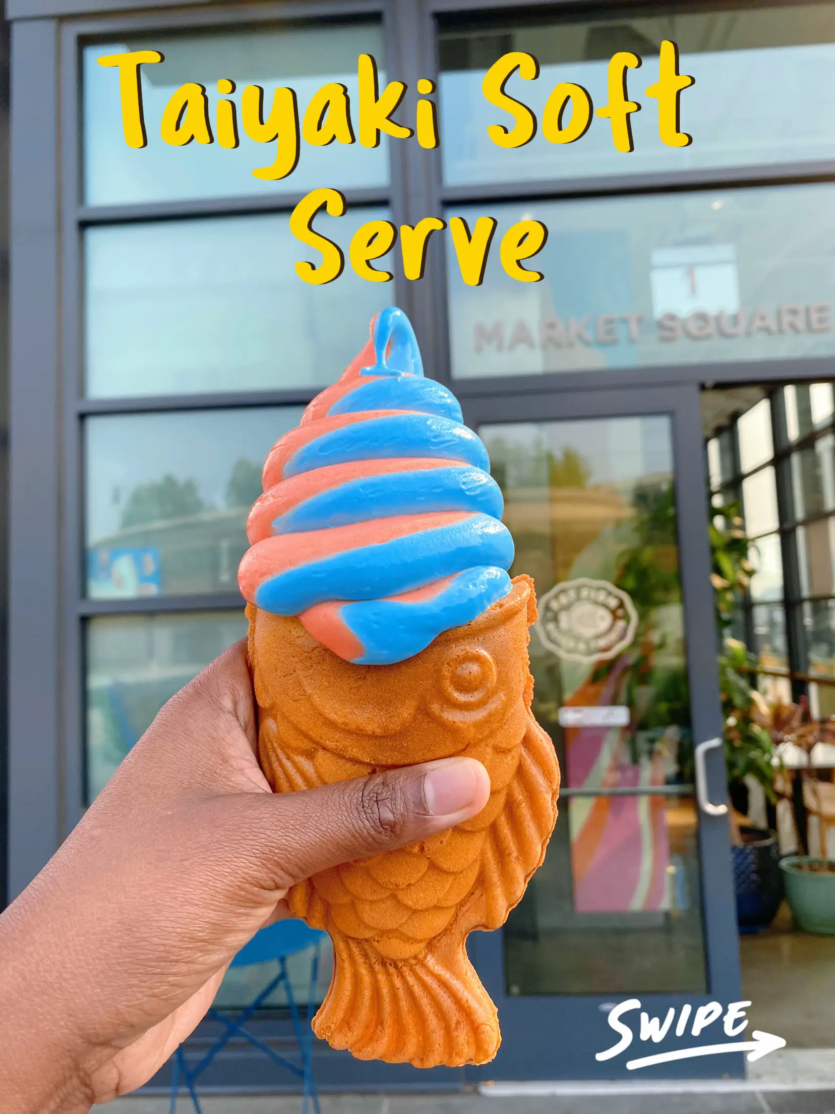 Taiyaki Soft Serve 🦋 | Gallery posted by Rach•DC Foodie | Lemon8