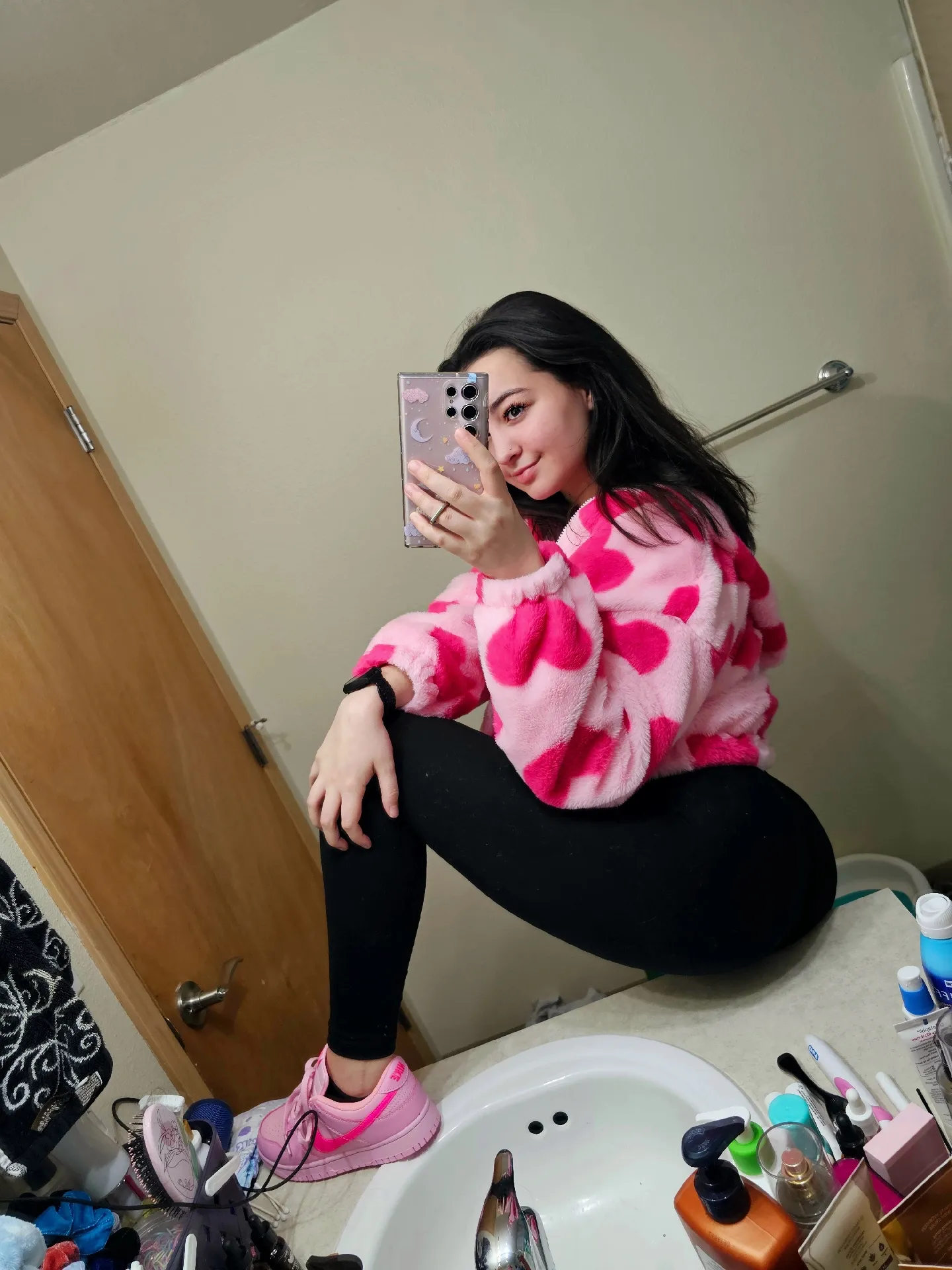 Triple Pink Dunks - fence find | Gallery posted by Blu | Lemon8