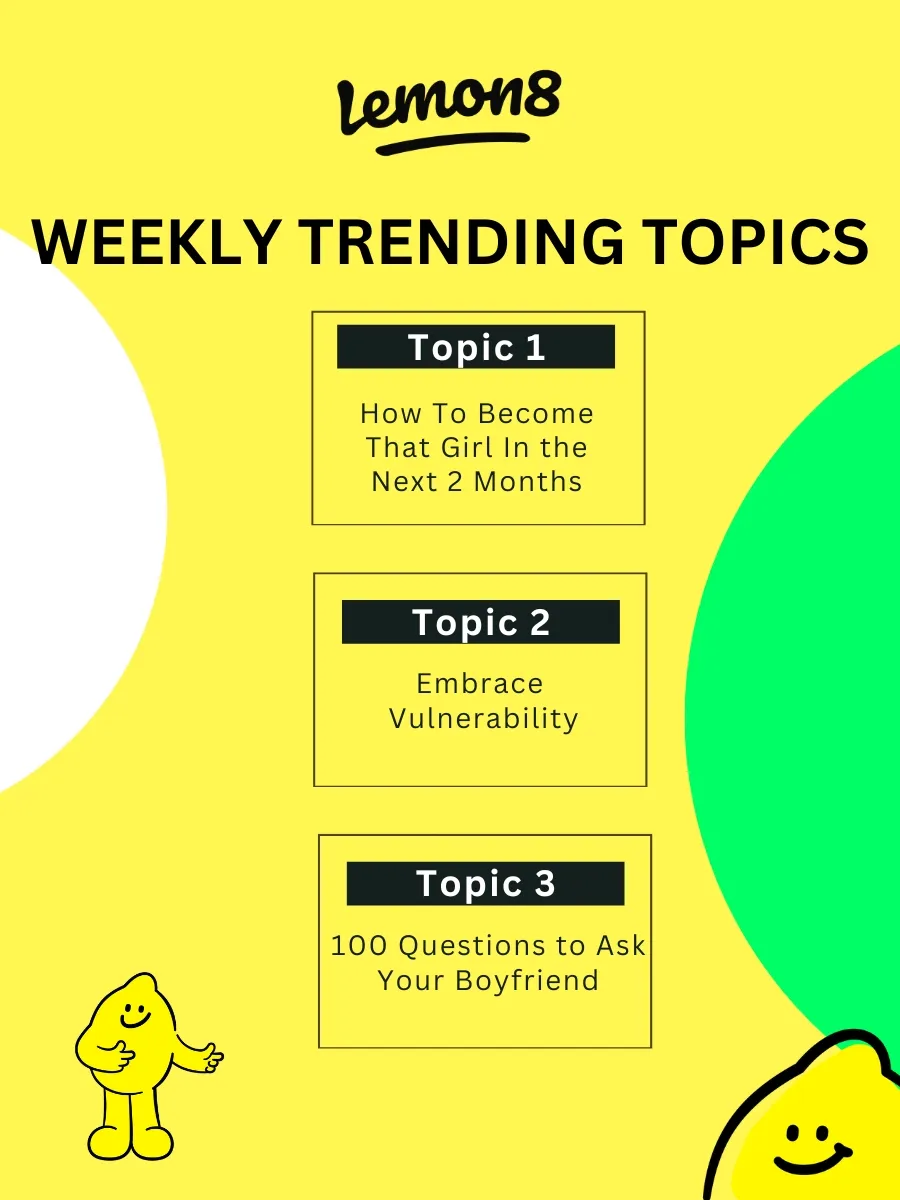 Weekly Wellness Trendy Topics To Try NOW 🍋🥰 | แกลเลอรีที่โพสต์โดย ...