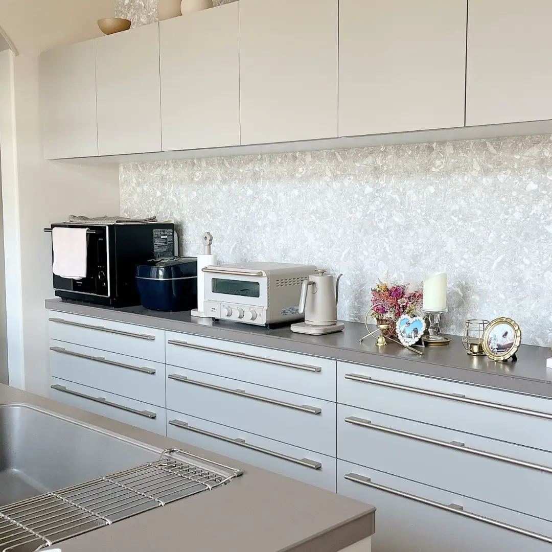 シルキートープ×ホテルライク空間🧺 | HARUTAS |キッチン収納が投稿したフォトブック | Lemon8