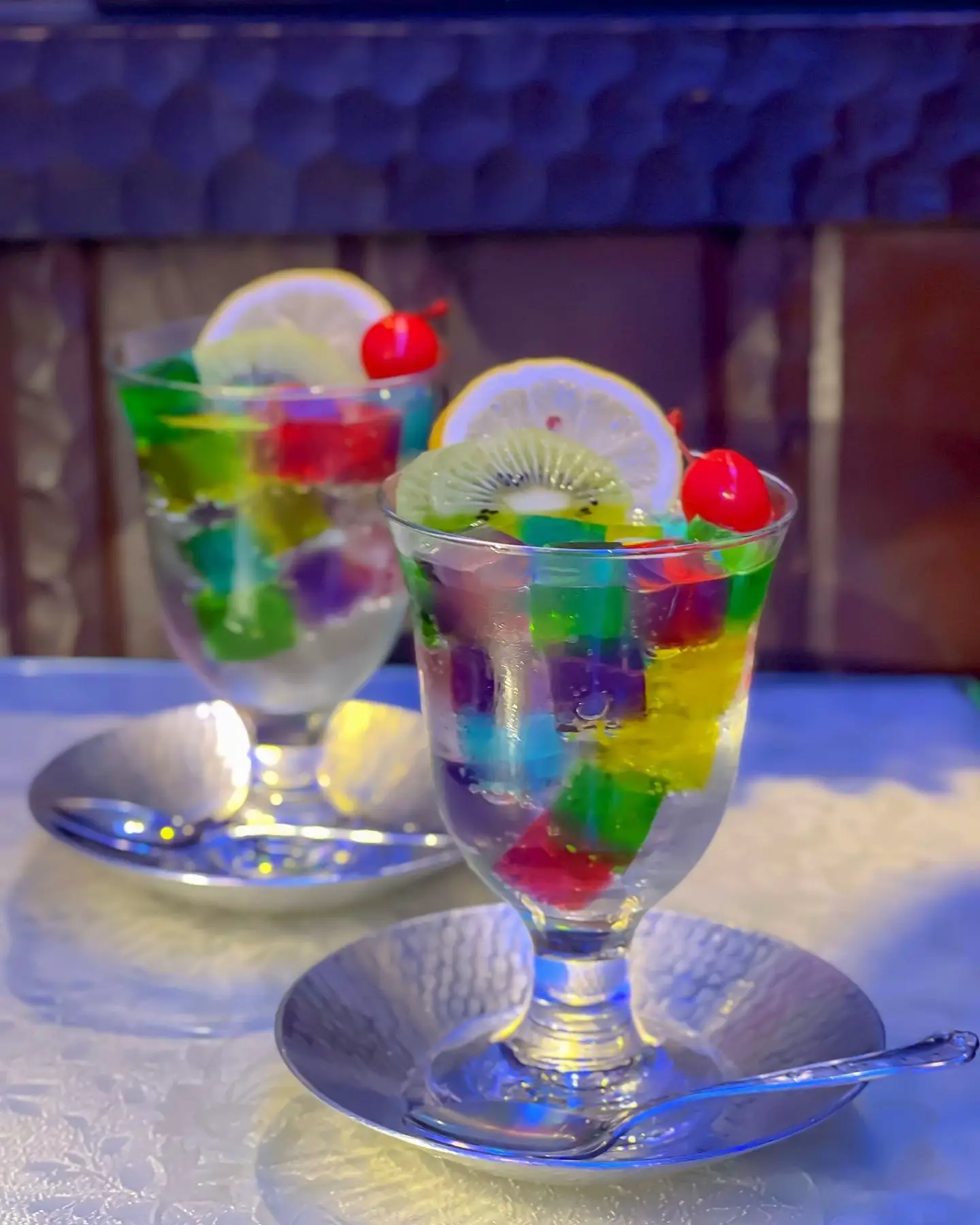 โซดา💙คาเฟ่ซอยรีกับเยลลี่ประกาย 5 สี | แกลเลอรีที่โพสต์โดย kiyodon | Lemon8