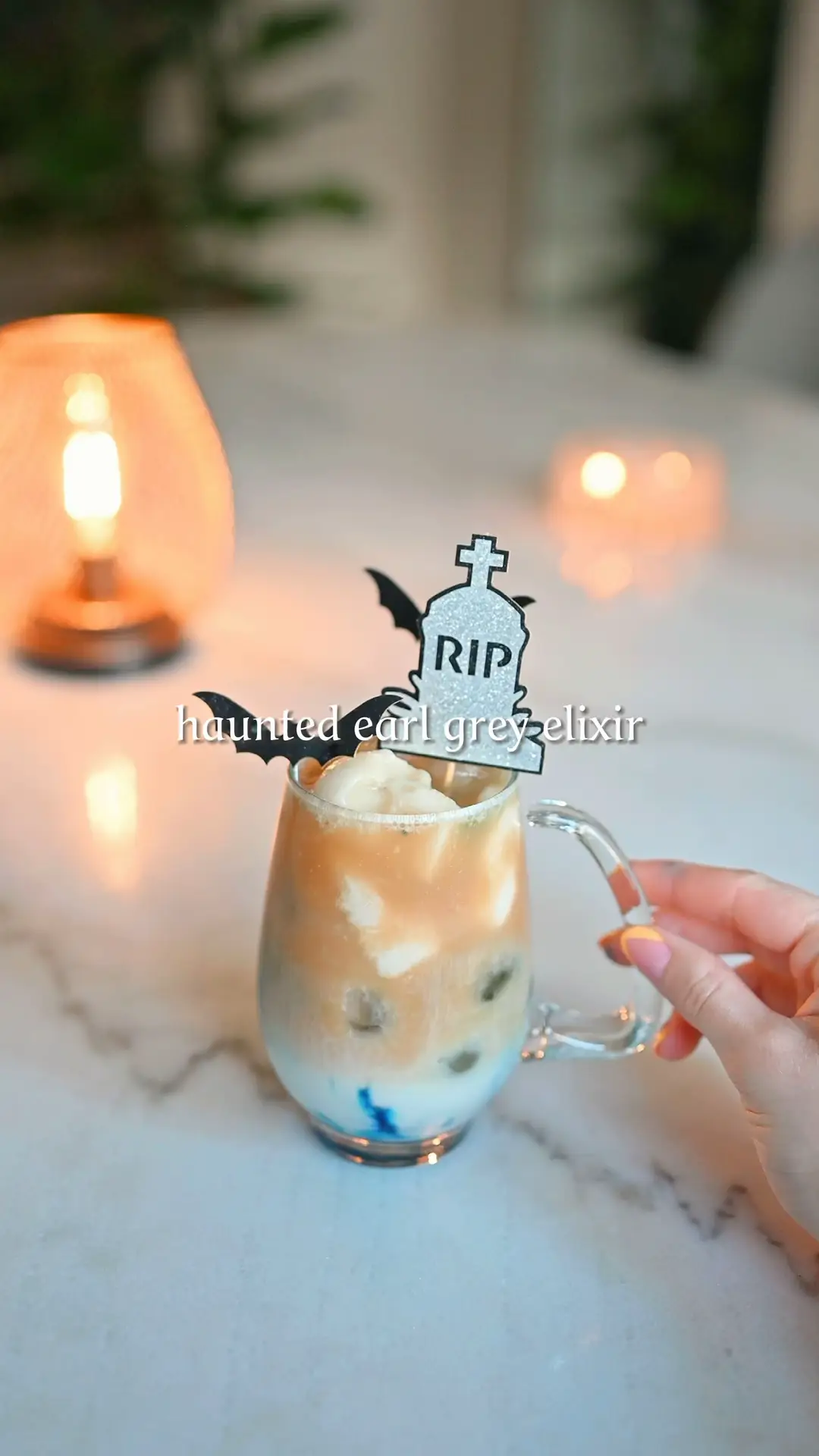 haunted earl grey elixir 💀☕️ | Video published by Anya | Lemon8