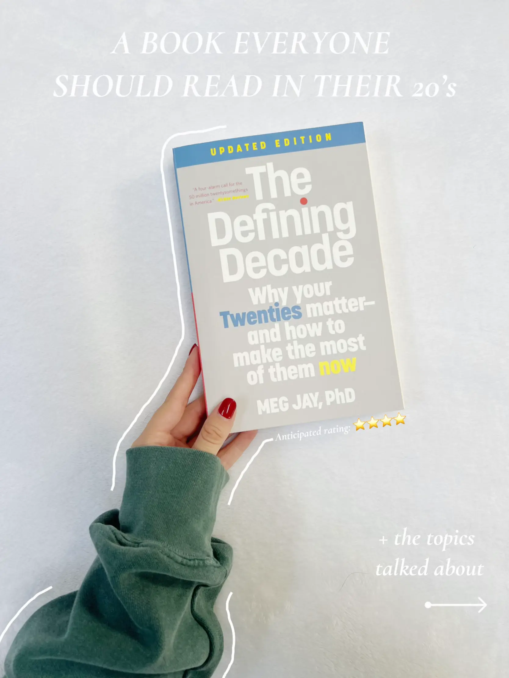 A BOOK EVERYONE SHOULD READ IN THEIR 20’s | Gallery posted by Daniella ...