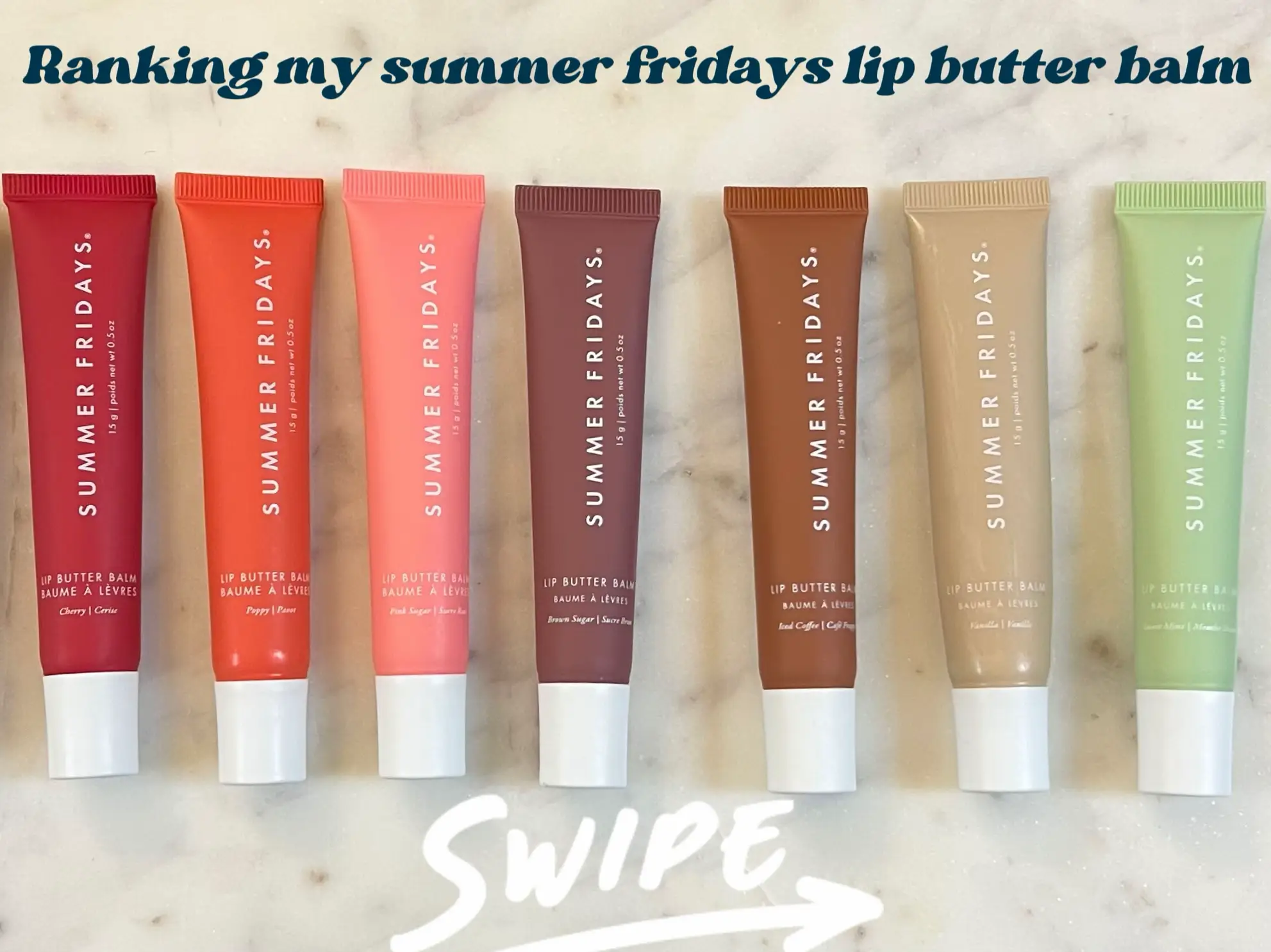 Ranking my summer fridays lip butter balm | Gallery posted by Jenna ...