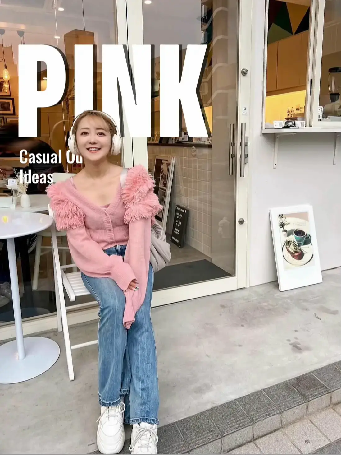 デニムコーデに飽きたら個性派ニット🩷🧶 | ayanon♡が投稿したフォトブック | Lemon8