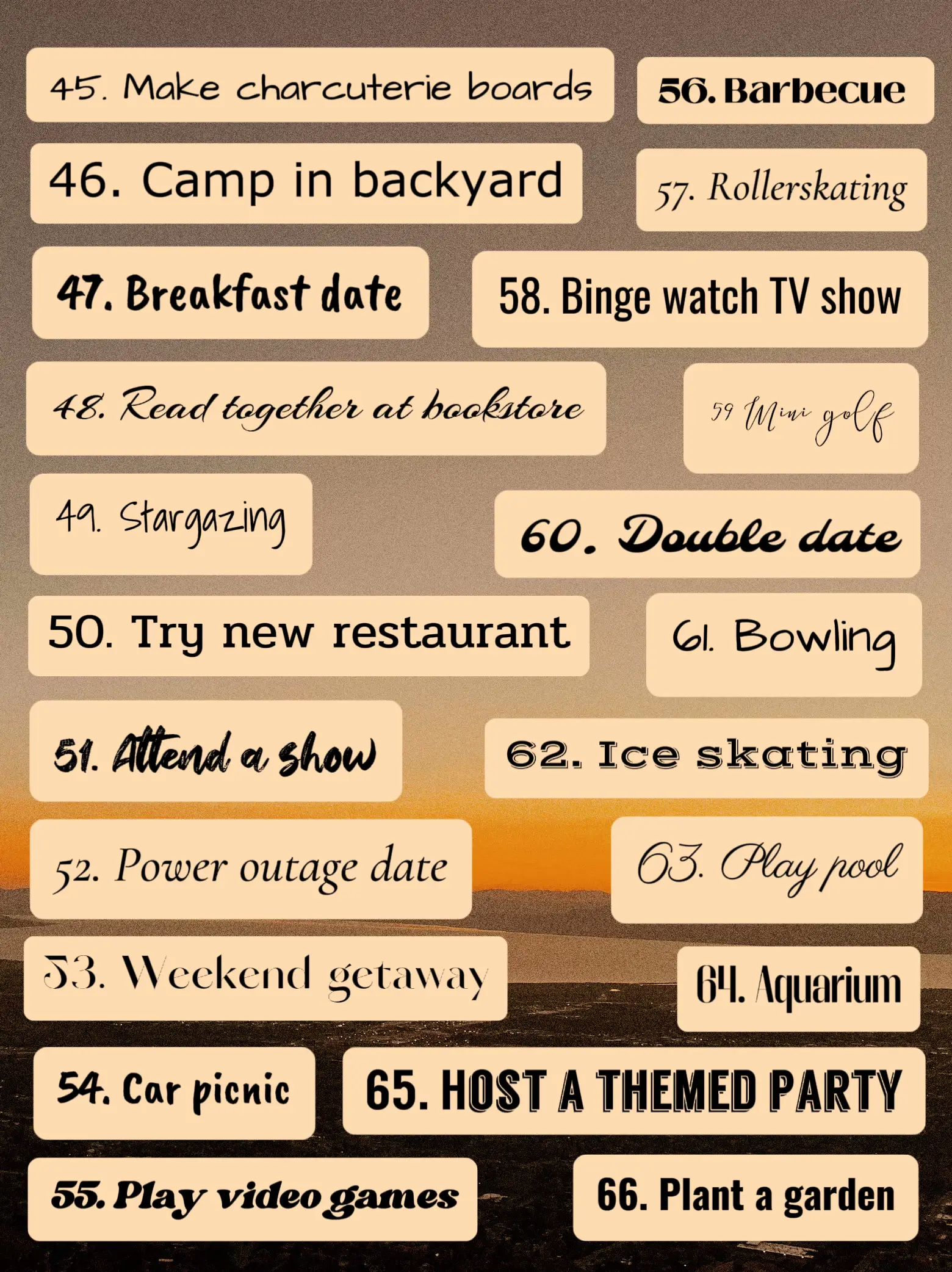 Needing Date night ideas? | Gallery posted by Sav 🌸 | Lemon8