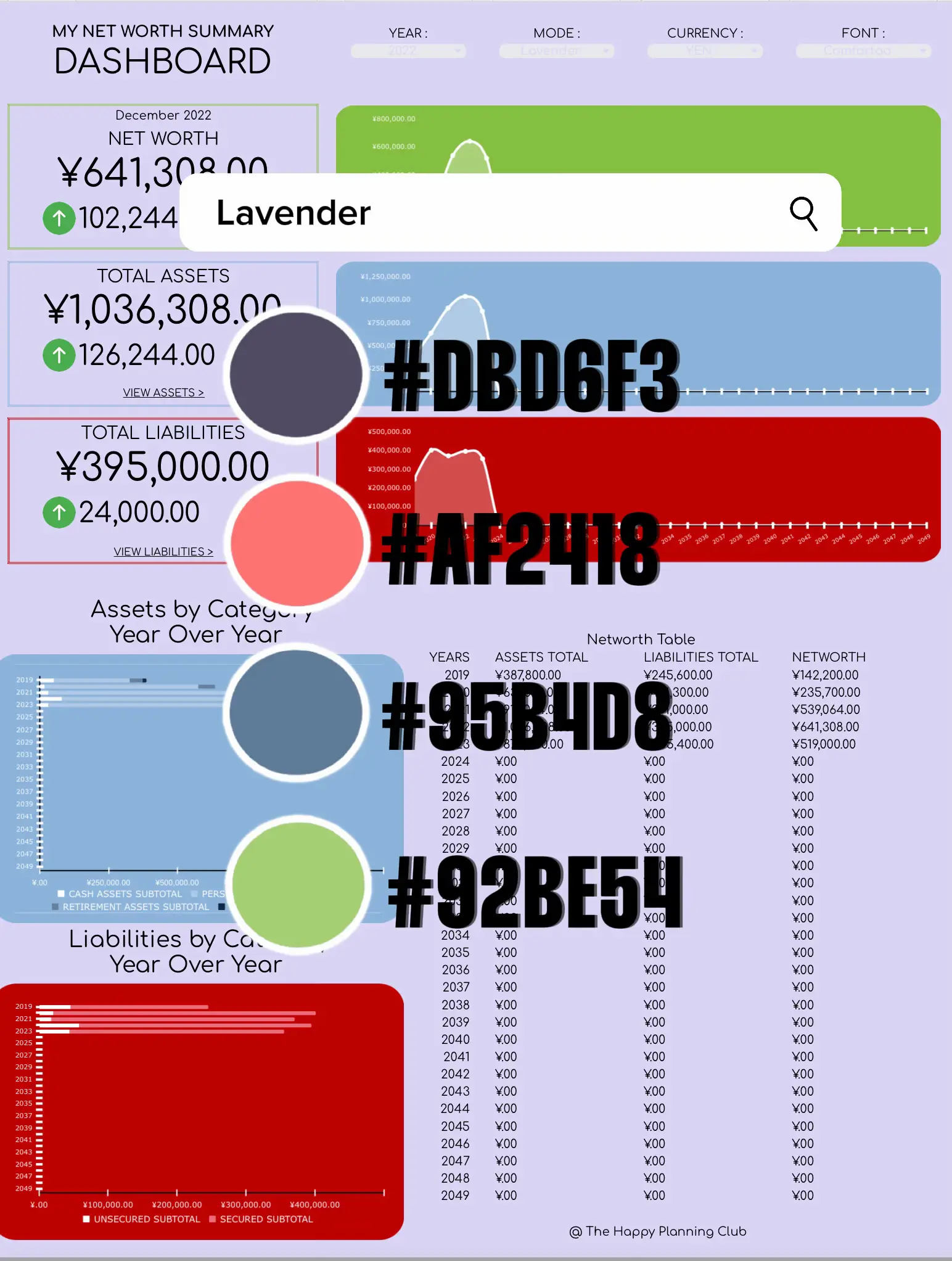 3 Color Palettes for your Next Google Sheets | Gallery posted by ...