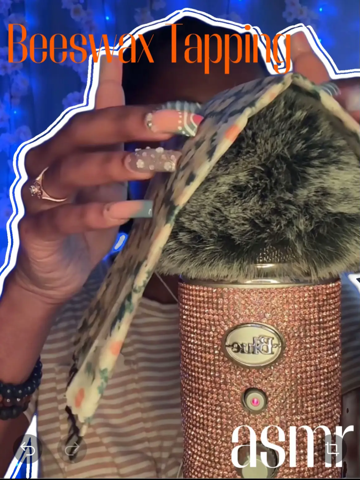 Beeswax Tapping ASMR | Video published by TingleFairyASMR | Lemon8