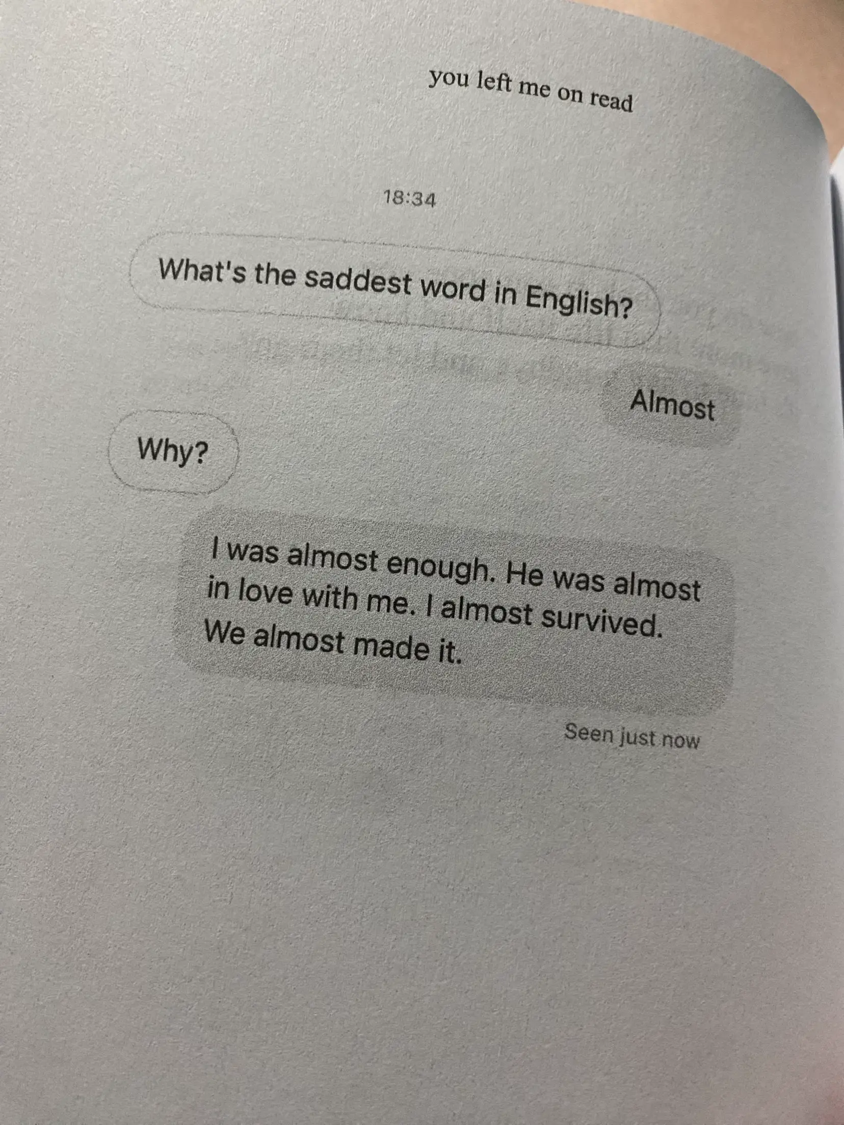 You left me on read By: akhira | Gallery posted by MelanieS24 | Lemon8