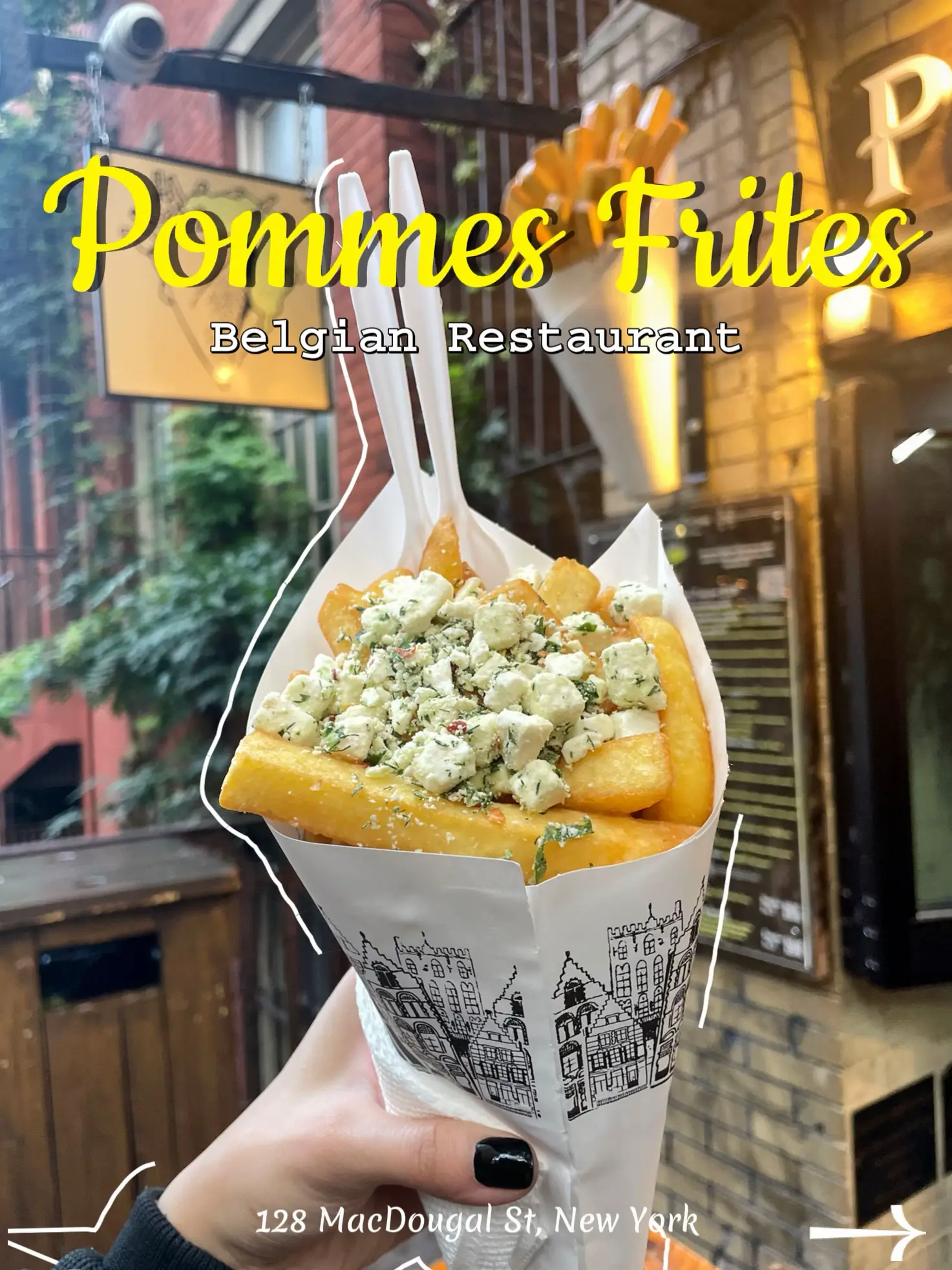 NYC | 🍟 FRIES ONLY Store with 3K+ reviews | Big Crocoが投稿したフォトブック | Lemon8