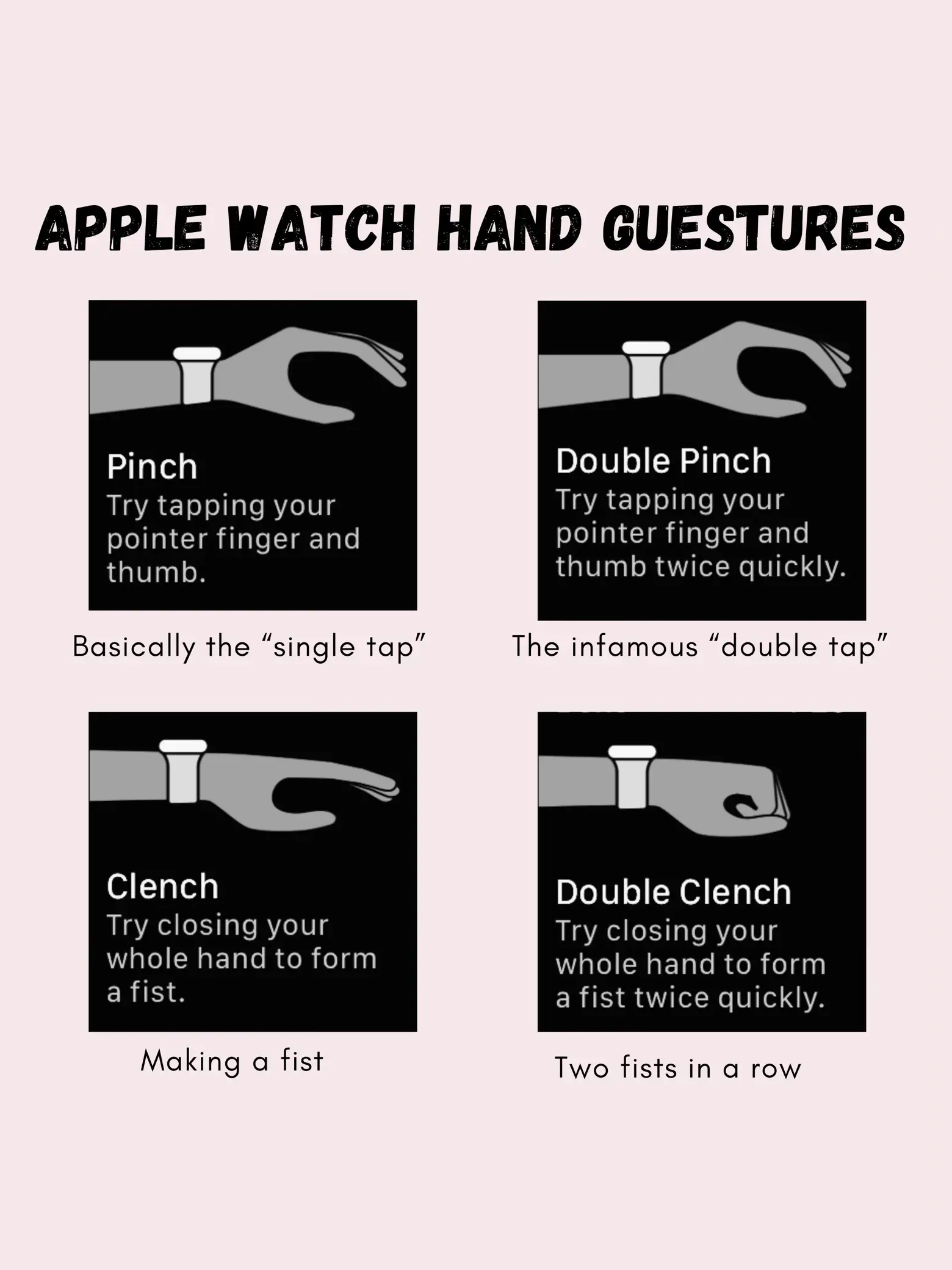 How to Double Tap on ANY Apple Watch | Gallery posted by techgirljen ...