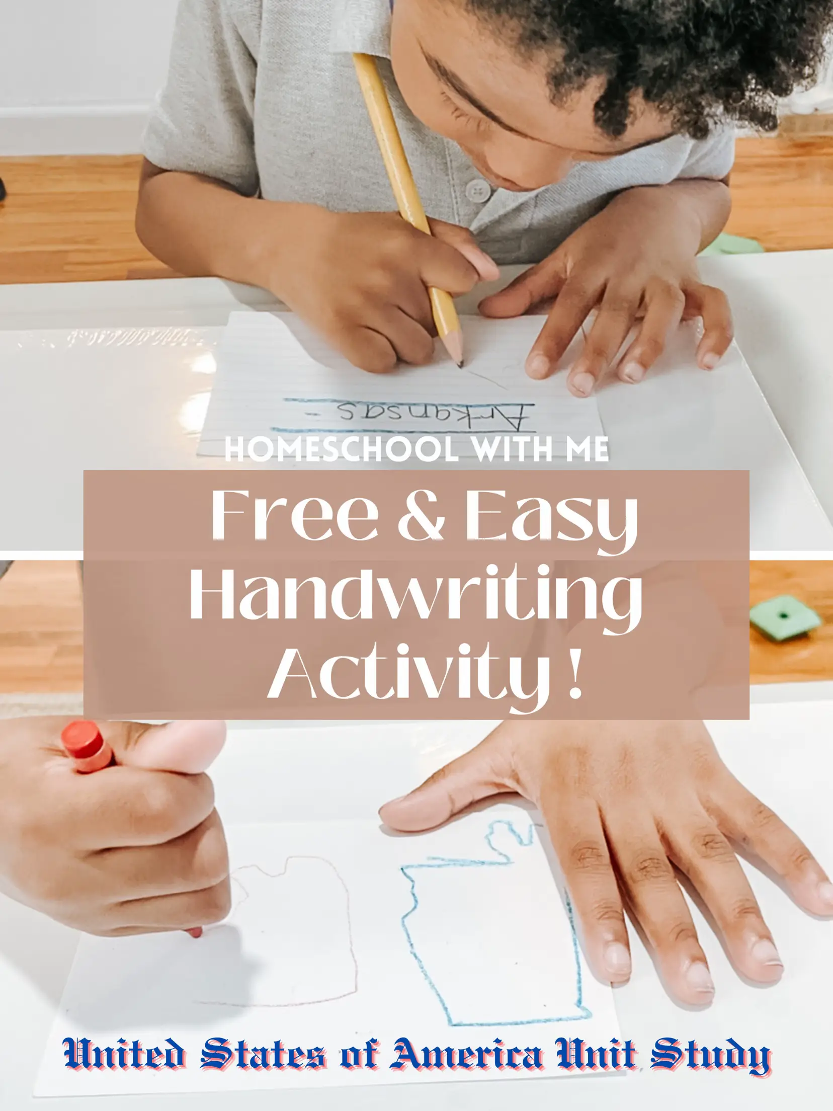 50 States Handwriting Lesson 🇺🇸 | Kinder Homeschool | Gallery posted by ...