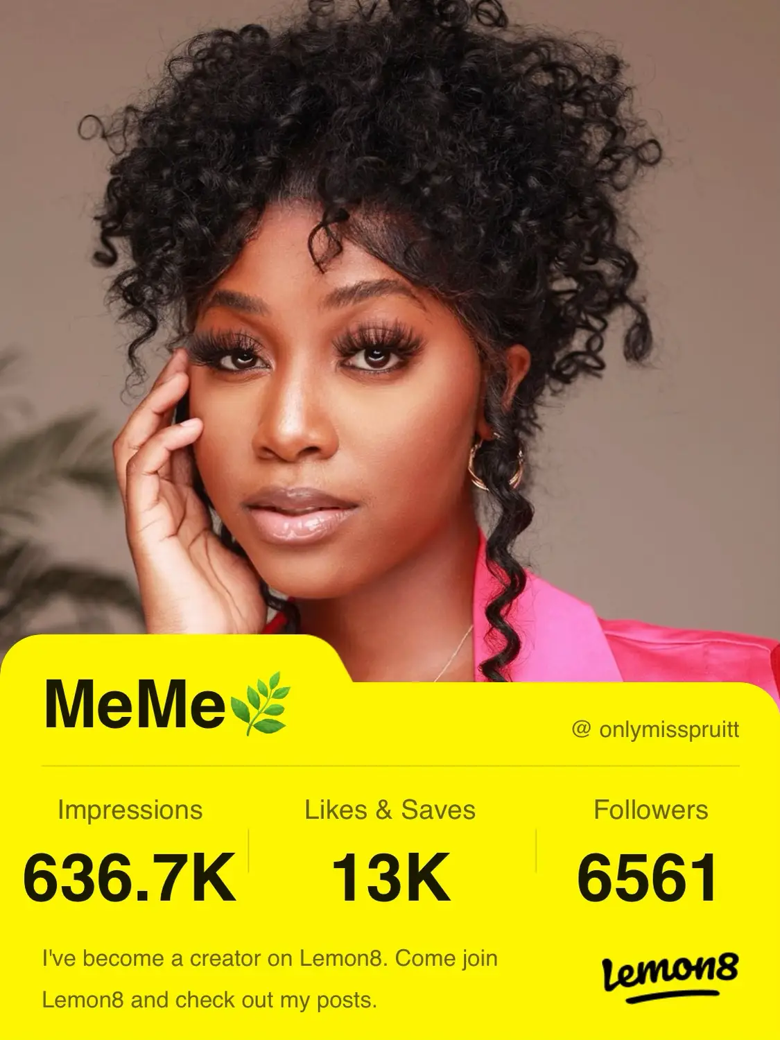 I’ve made an audience on Lemon8 🍋🥹🤎 | Gallery posted by MeMe🌿 | Lemon8