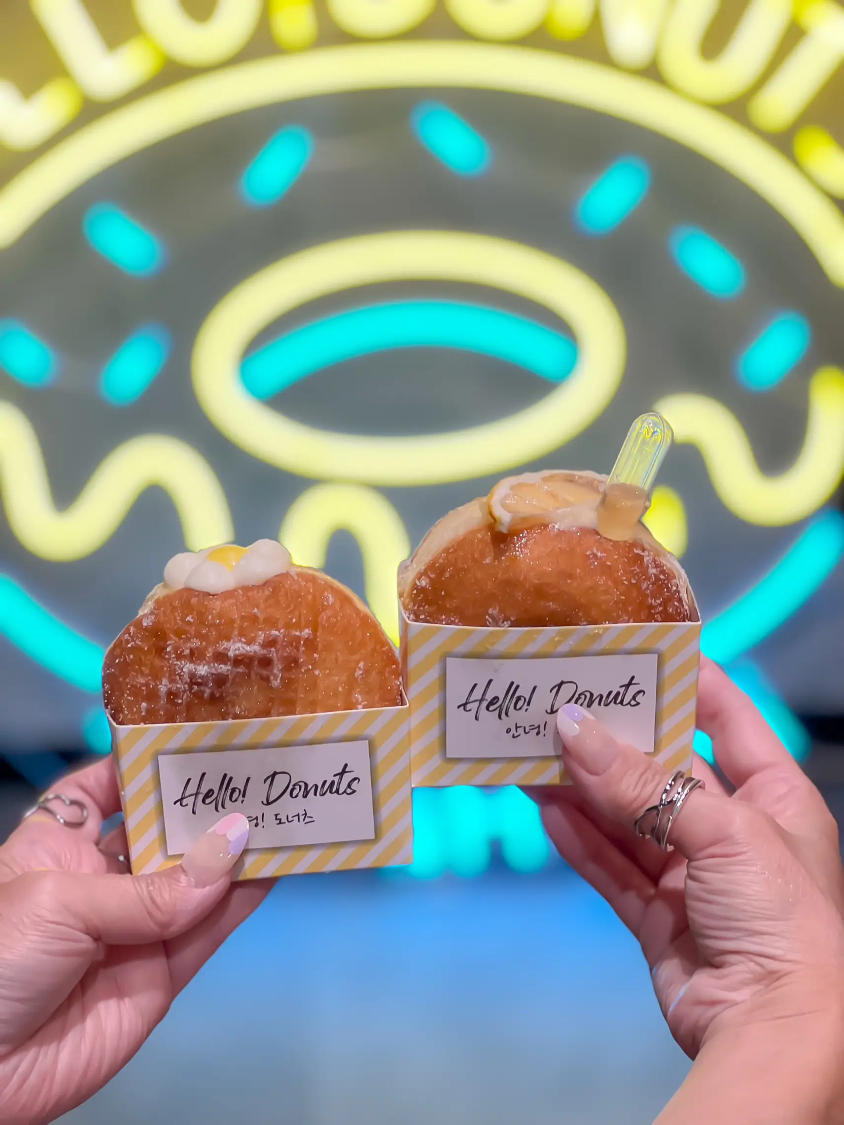 Popular Hello Donut 🍩 in Tokyo opened in Osaka Tsuruhashi🎈 | Gallery posted by kiyodon | Lemon8