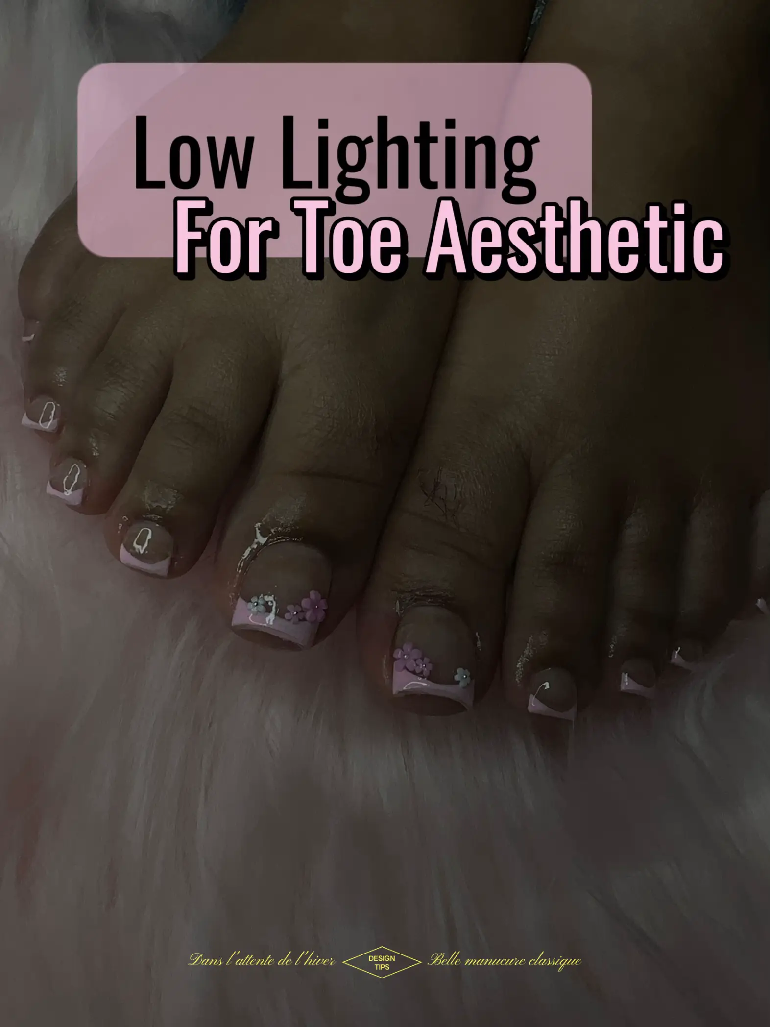 ACRYLIC OVERLAY SWIPE FOR MORE TOE DESIGN 💕 | Gallery posted by ...