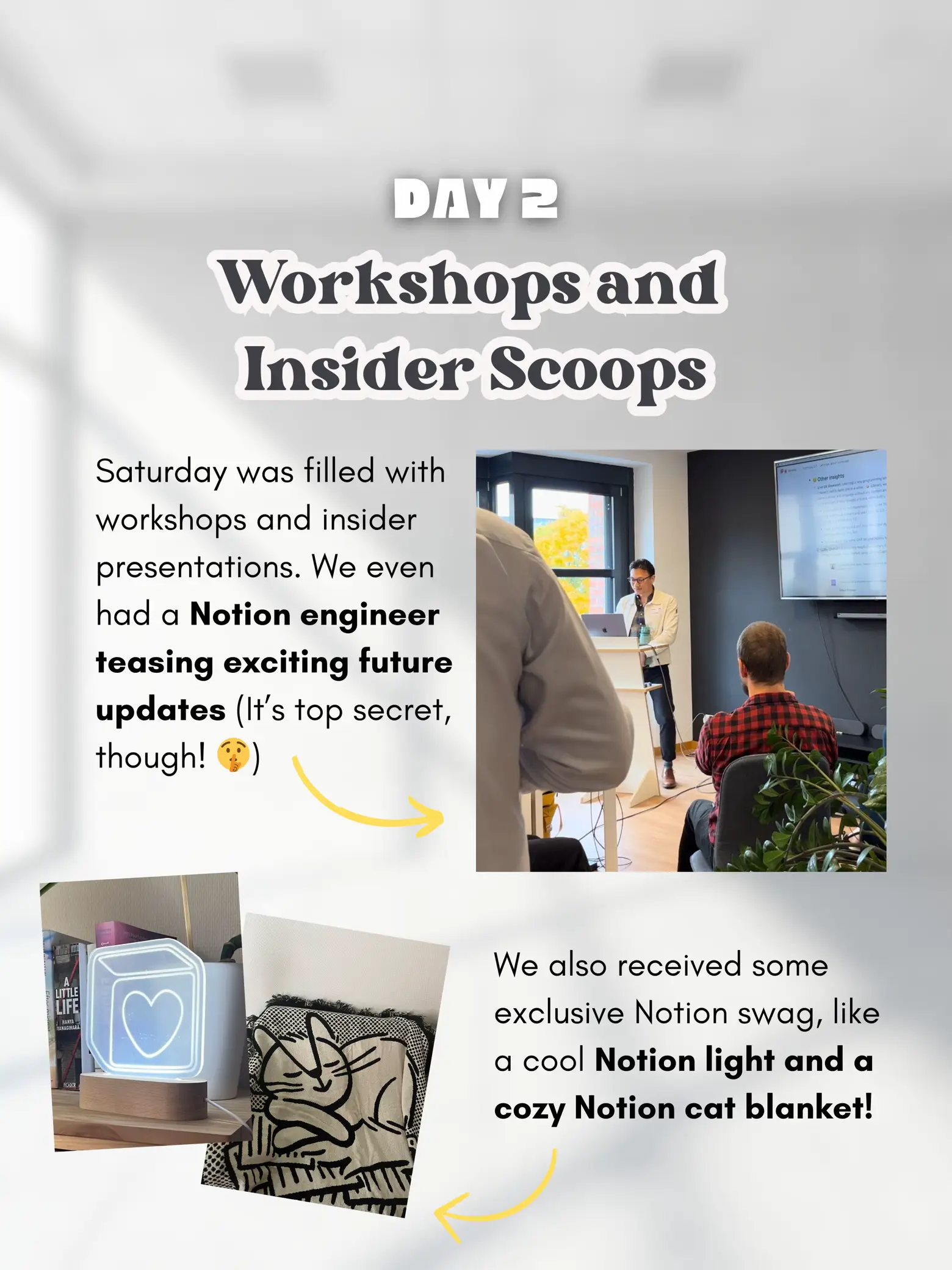 Come with me to a Notion Community Event in Berlin | Gallery posted by Theresa Notion | Lemon8