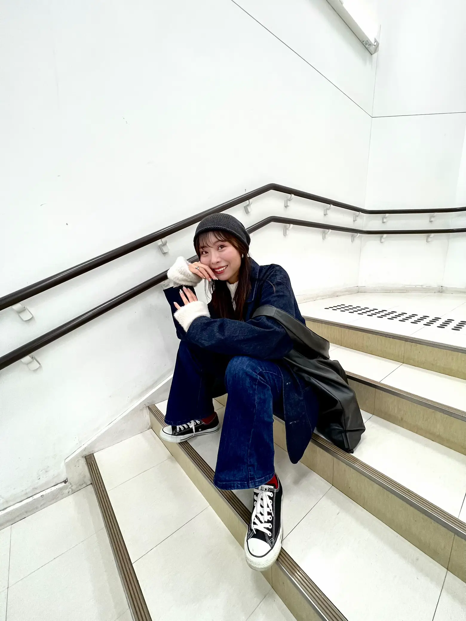 【RAGE Blue】สายเดนิมสไตล์การตั้งค่าฤดูใบไม้ร่วงและฤดูหนาวโดยคนรักสีดำ Onna👖🤍 | แกลเลอรีที่โพสต์ ...