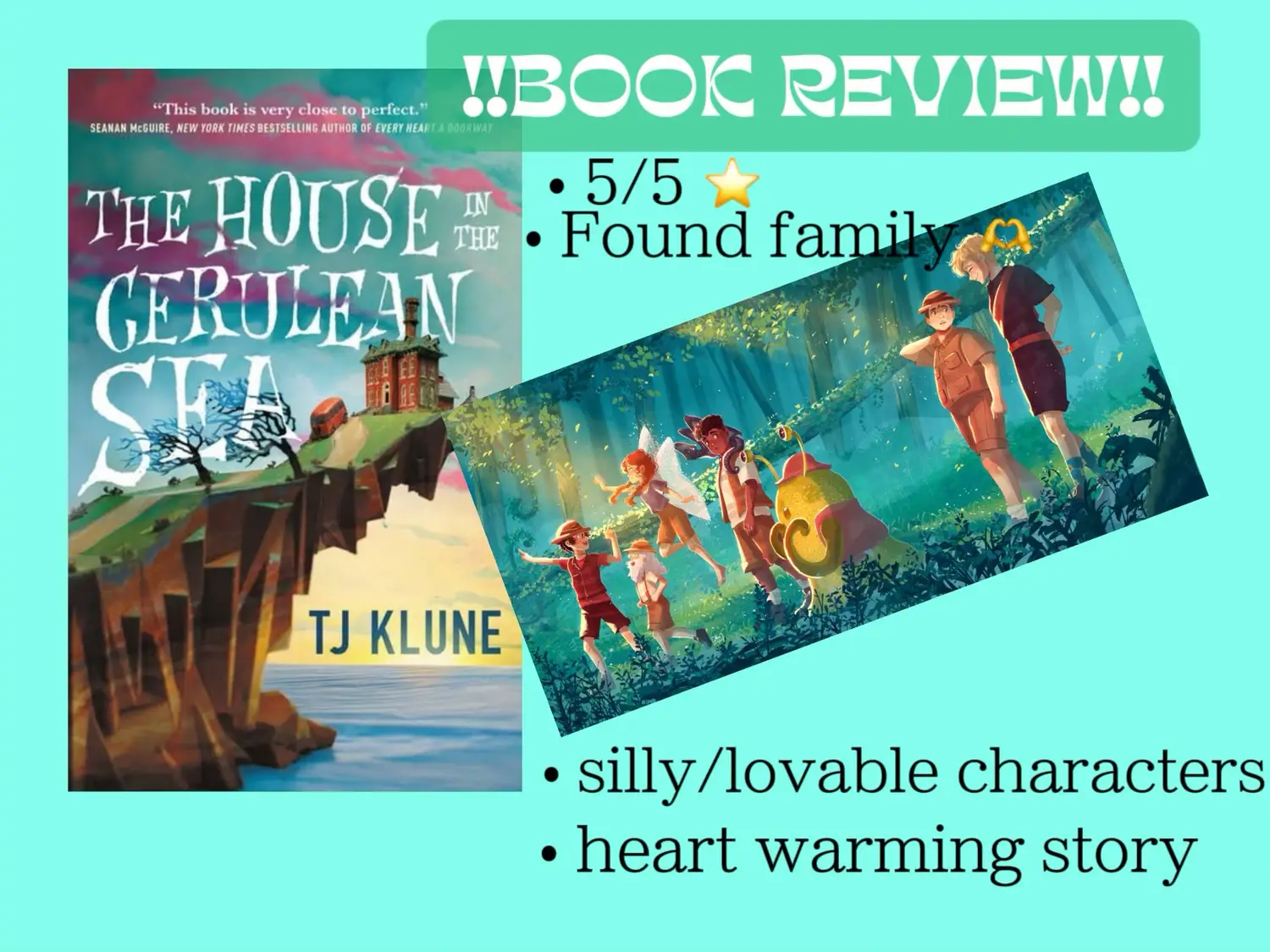 !!BOOK REVIEW!! The House in the Cerulean Sea | Gallery posted by kali ...