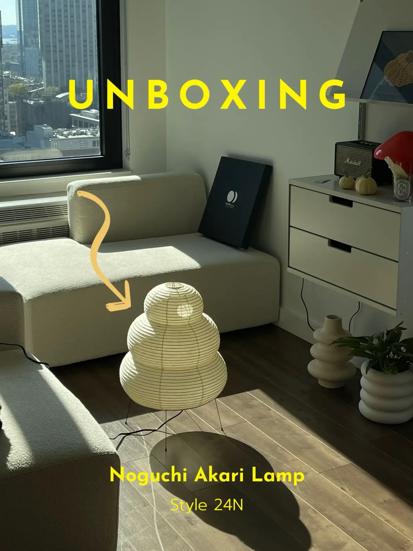 Unboxing Noguchi Lamp | แกลเลอรีที่โพสต์โดย Yealim Kong | Lemon8