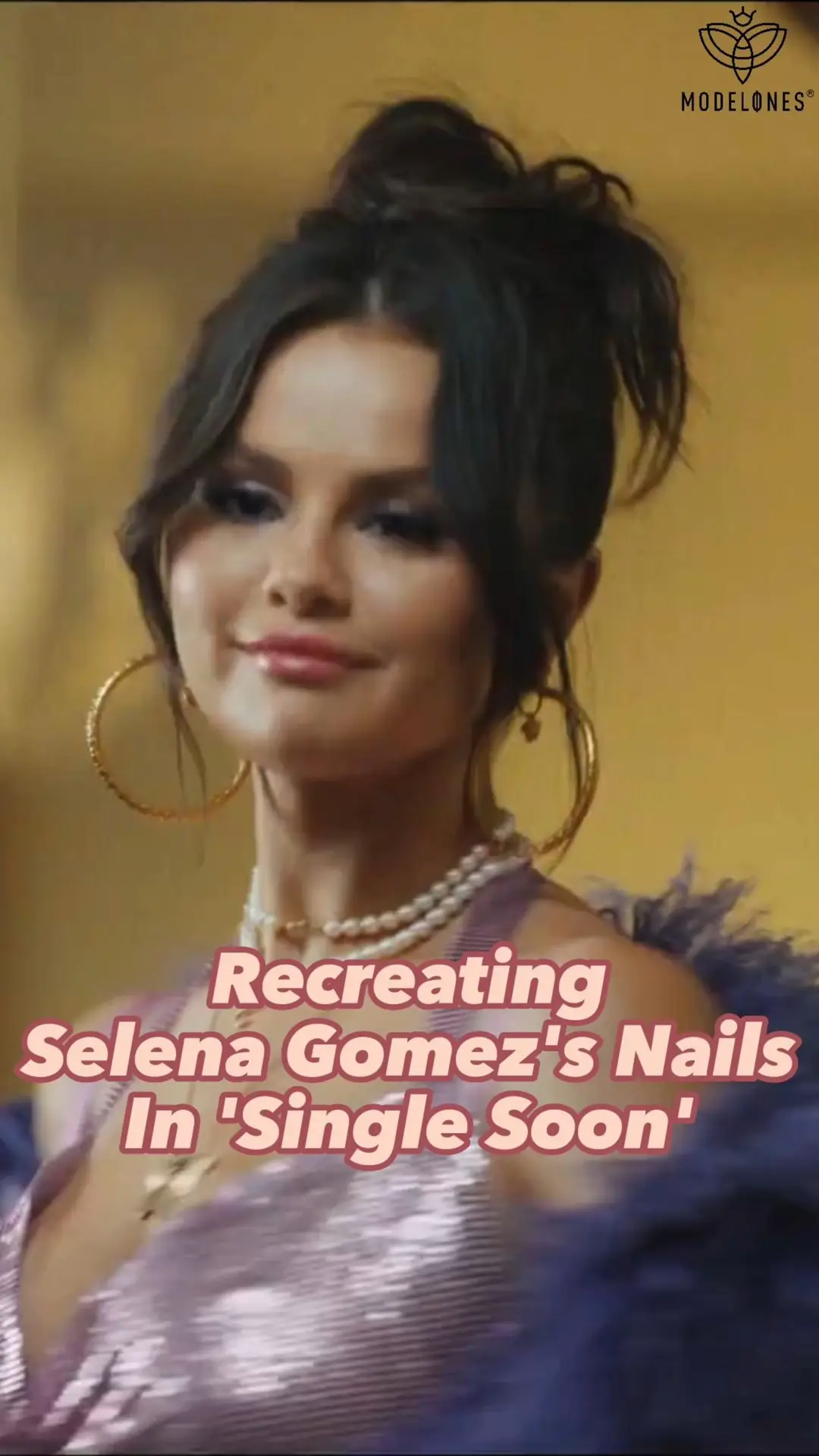 Recreating Selena Gomez ‘nails | Video published by modelones | Lemon8