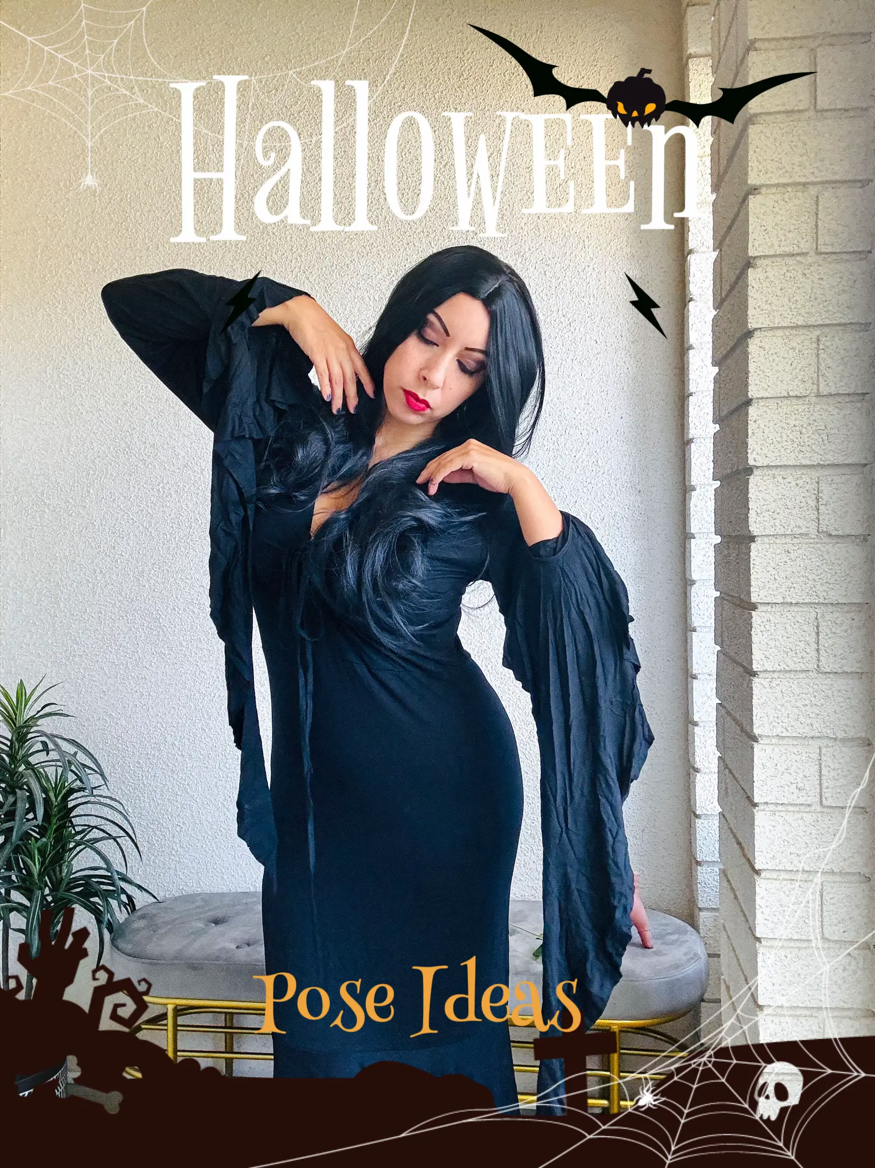 Halloween Pose & Costume Ideas | Galeri diposting oleh HypeFam805 | Lemon8