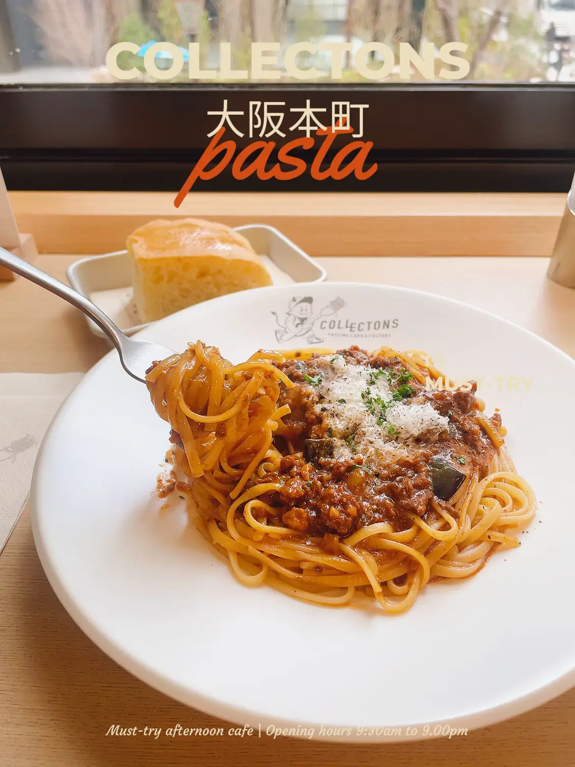 生パスタの山根屋から⇒COLLECTONSへ | もん【大阪グルメ】が投稿したフォトブック | Lemon8