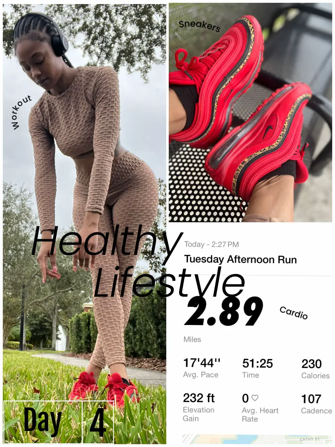 Day 4: Tuesday afternoon run | แกลเลอรีที่โพสต์โดย TynkBell7 | Lemon8