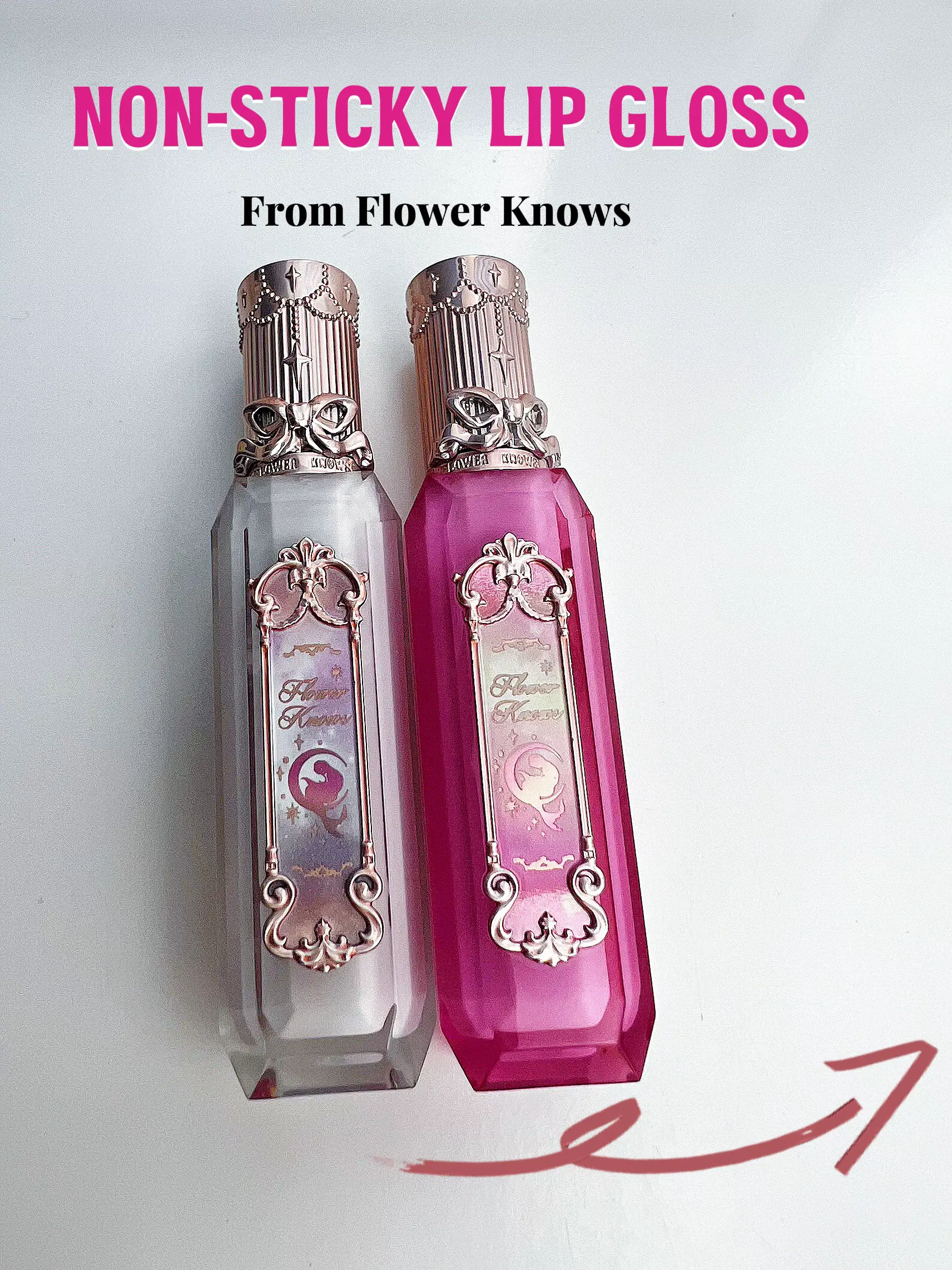 Flower Knows Lip Gloss Review🌸🩷 | แกลเลอรีที่โพสต์โดย Elina Yalomist ...