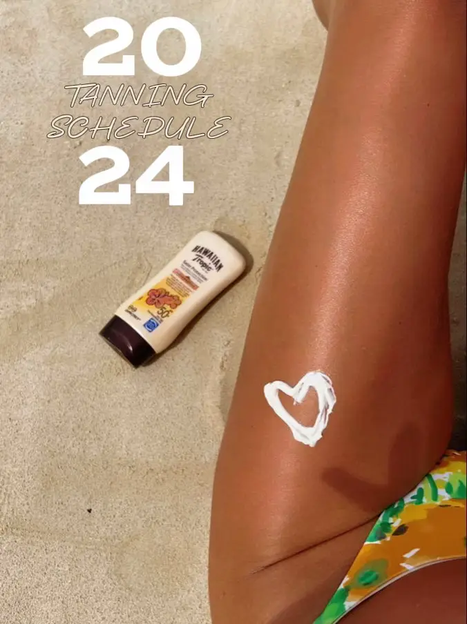 TANNING SCHEDULE 👙 | Gallery posted by jayda ☀️👙 | Lemon8