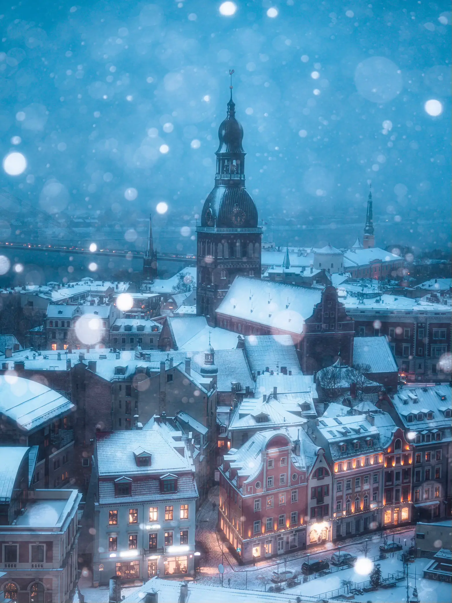 Latvia 】 The snowy old town of Riga is too fairy tale world | Gallery ...