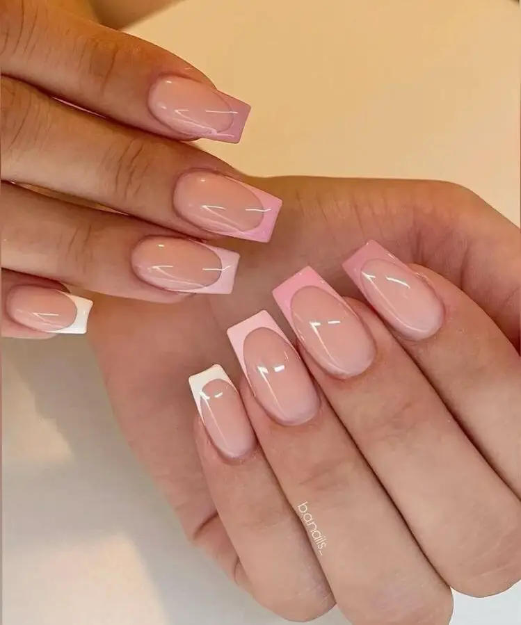 basic & pink nail inspo!! | Gallery posted by arianna v | Lemon8