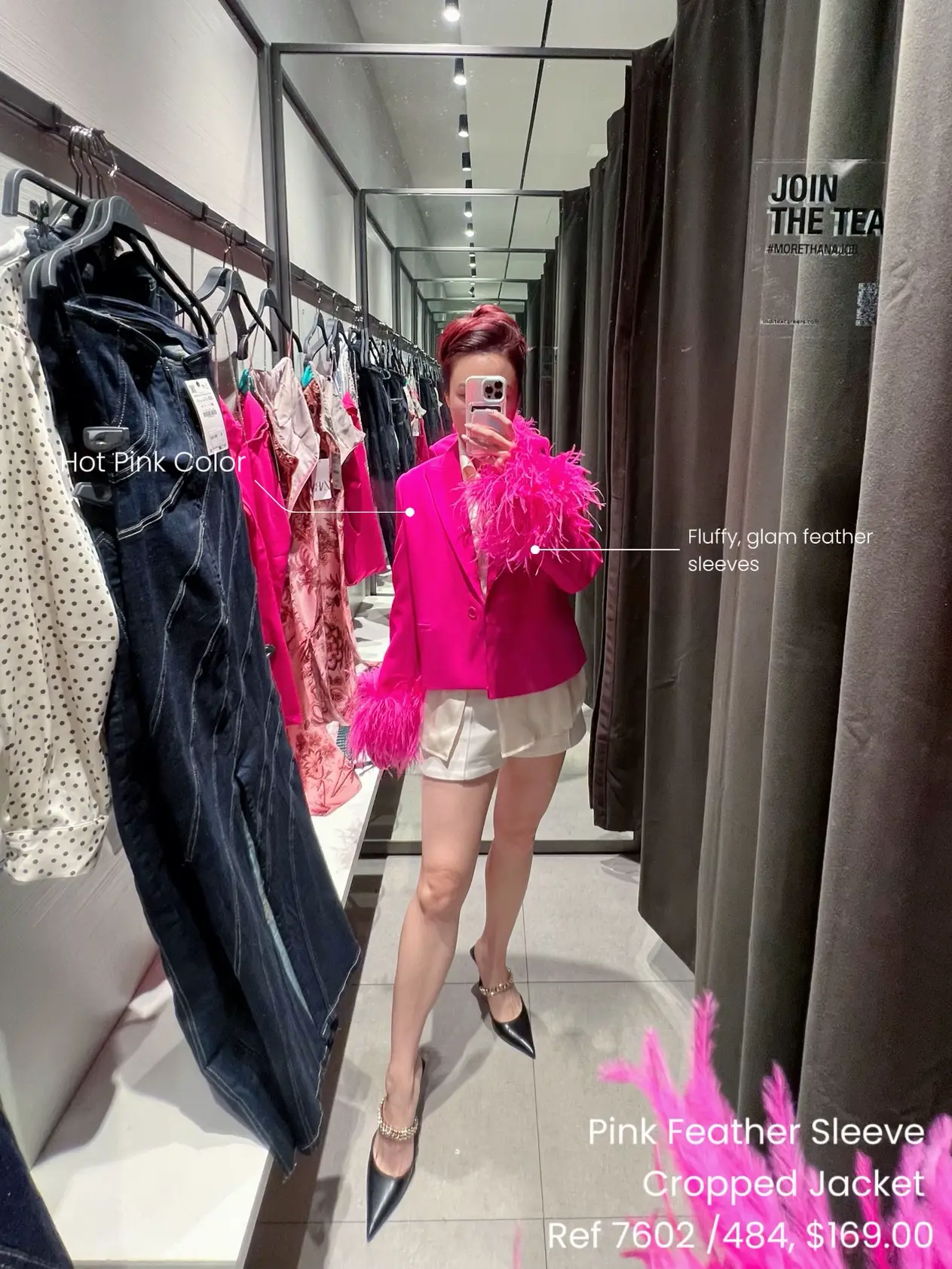 Fitting Room Sessions | Barbiecore at Zara | Gallery posted by Minou ...