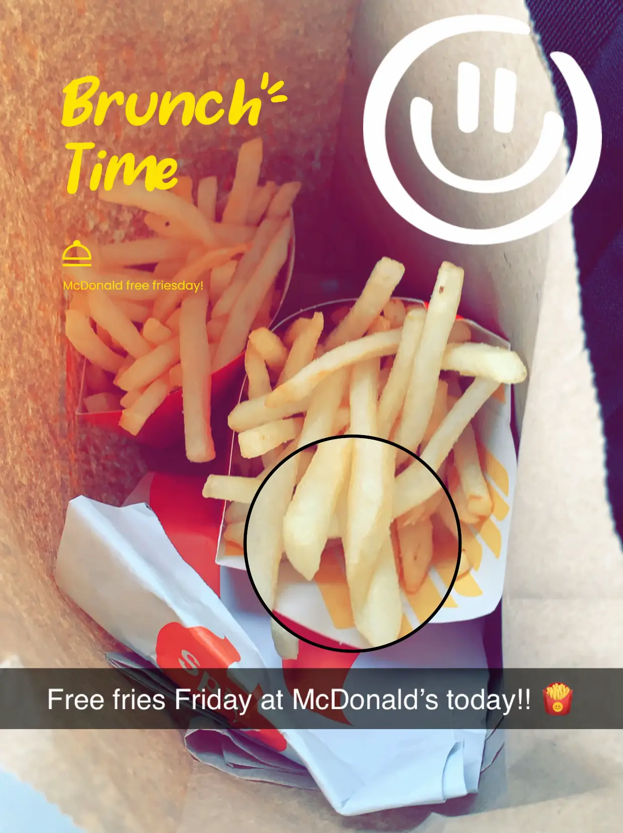 McDonald free friesday! | Gallery posted by Anna Wehr | Lemon8