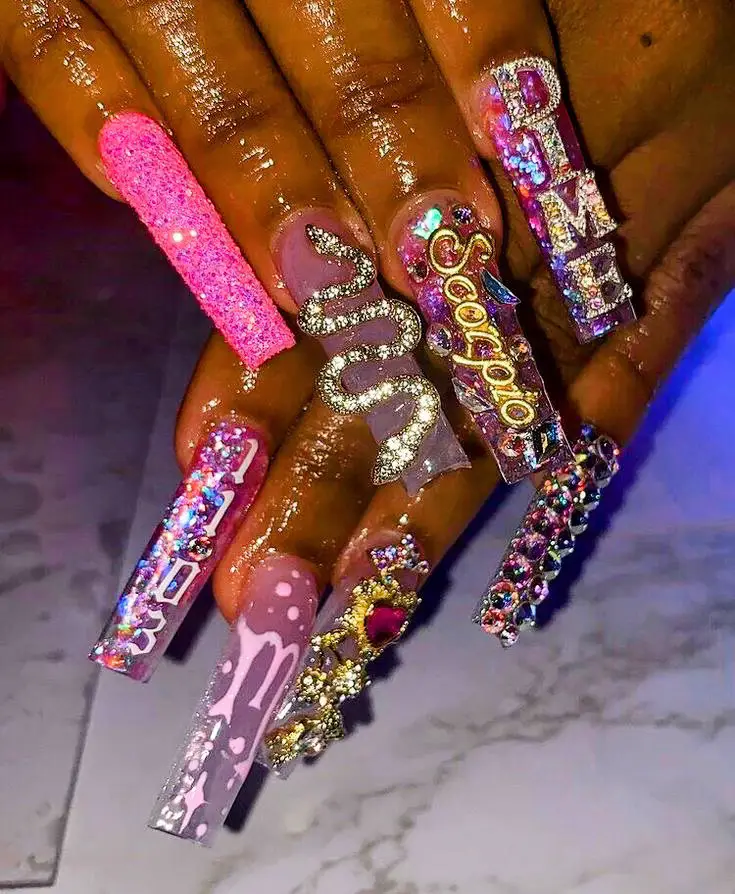 Scorpio Zodiac | Nail Set | Gallery posted by Presidentaluxx | Lemon8