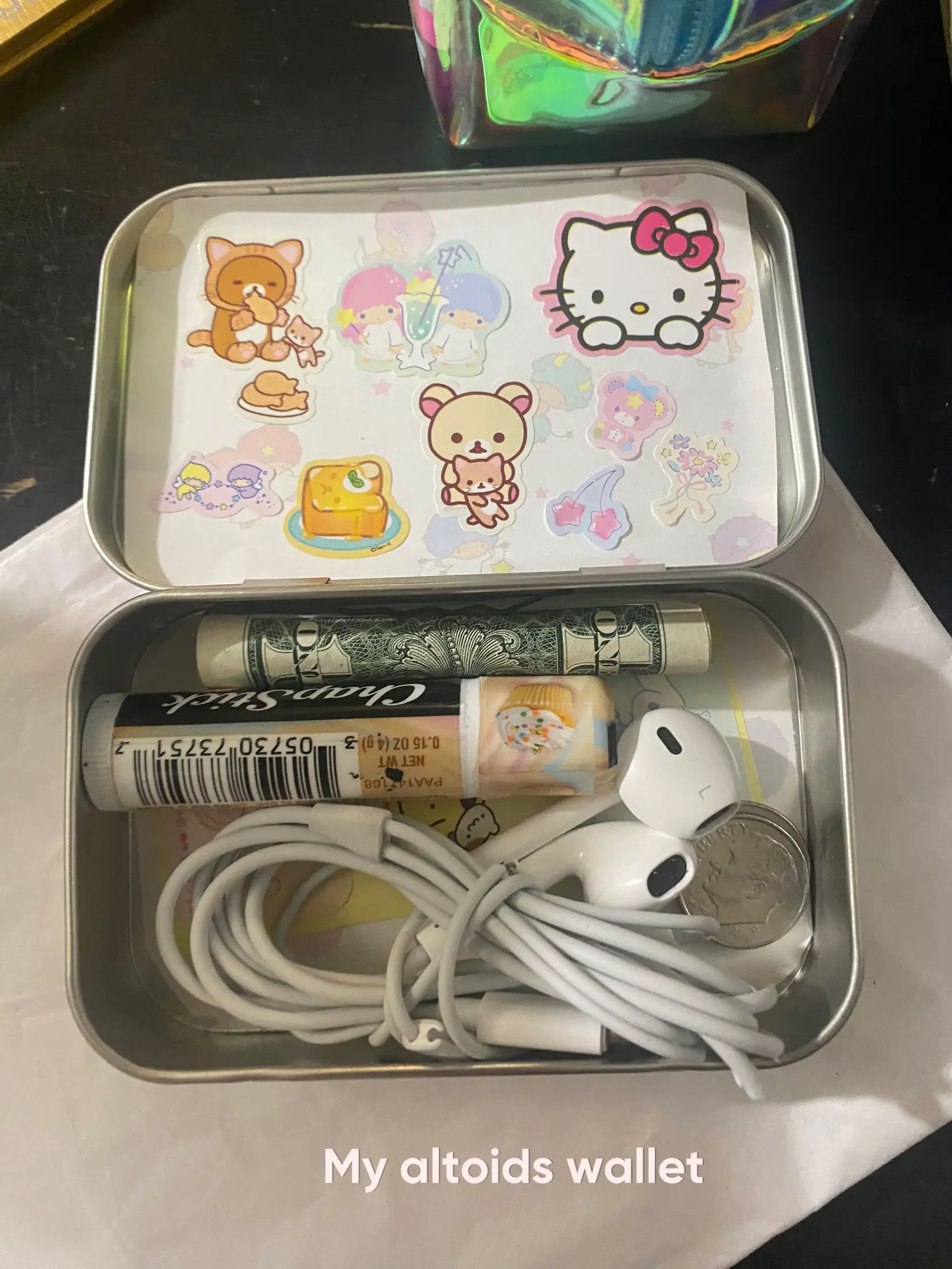 My altoids wallet 🤍🩰 | Gallery posted by Strawberryyare | Lemon8