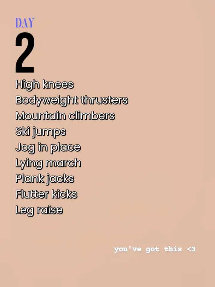 Home workout routine. ZERO equipment jst4U🩷 | Gallery posted by Sky ...