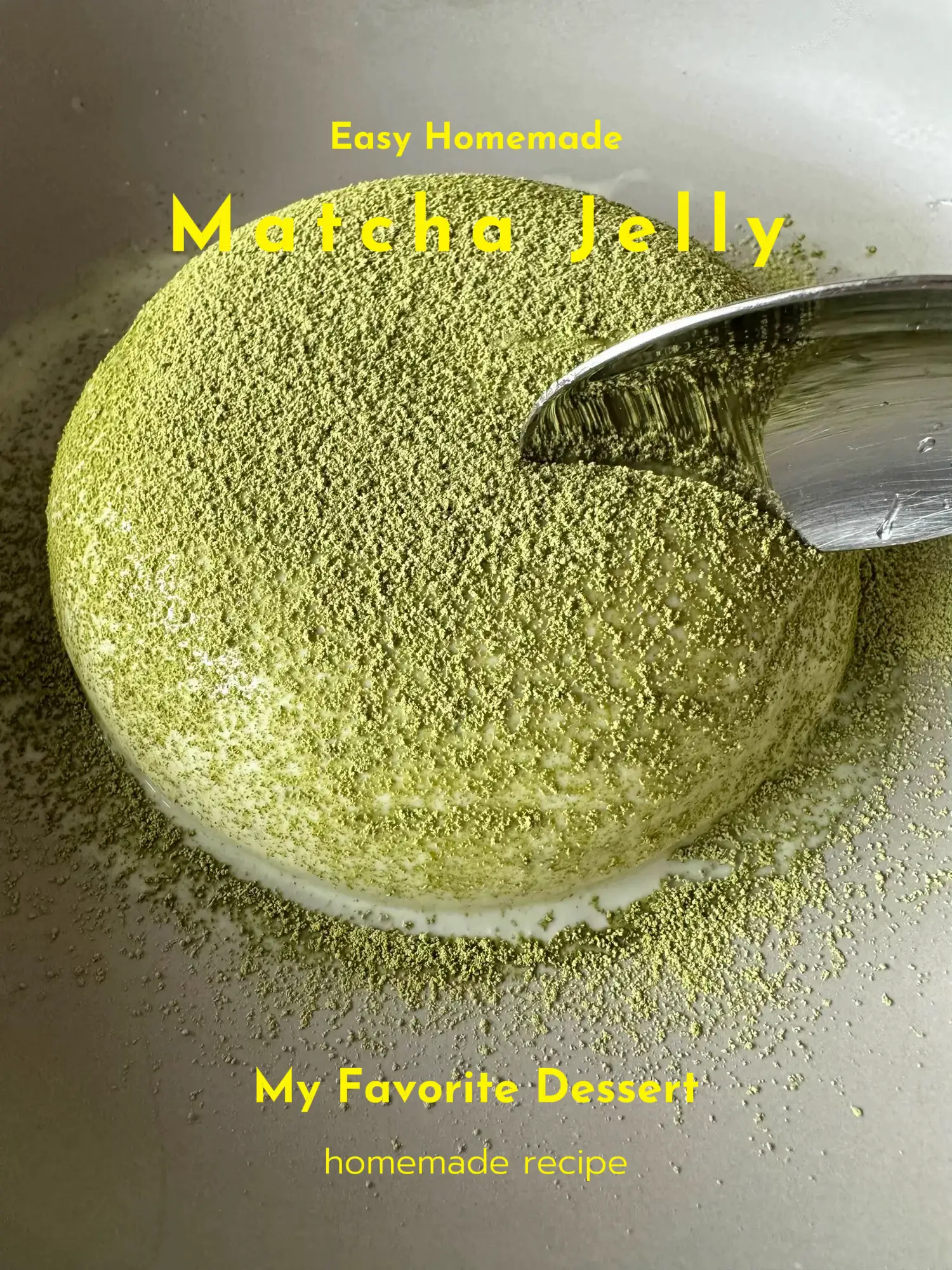 Matcha Jelly🫶Homemade Easy Version | แกลเลอรีที่โพสต์โดย Hannah🫶🏻 | Lemon8