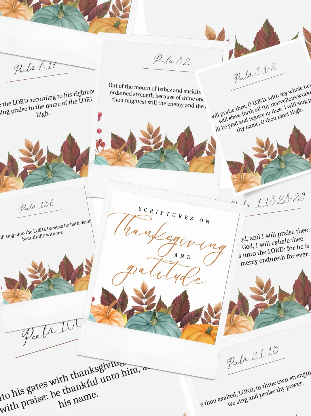 Scriptures on Thanksgiving & Gratitude | Gallery posted by Oh My ...