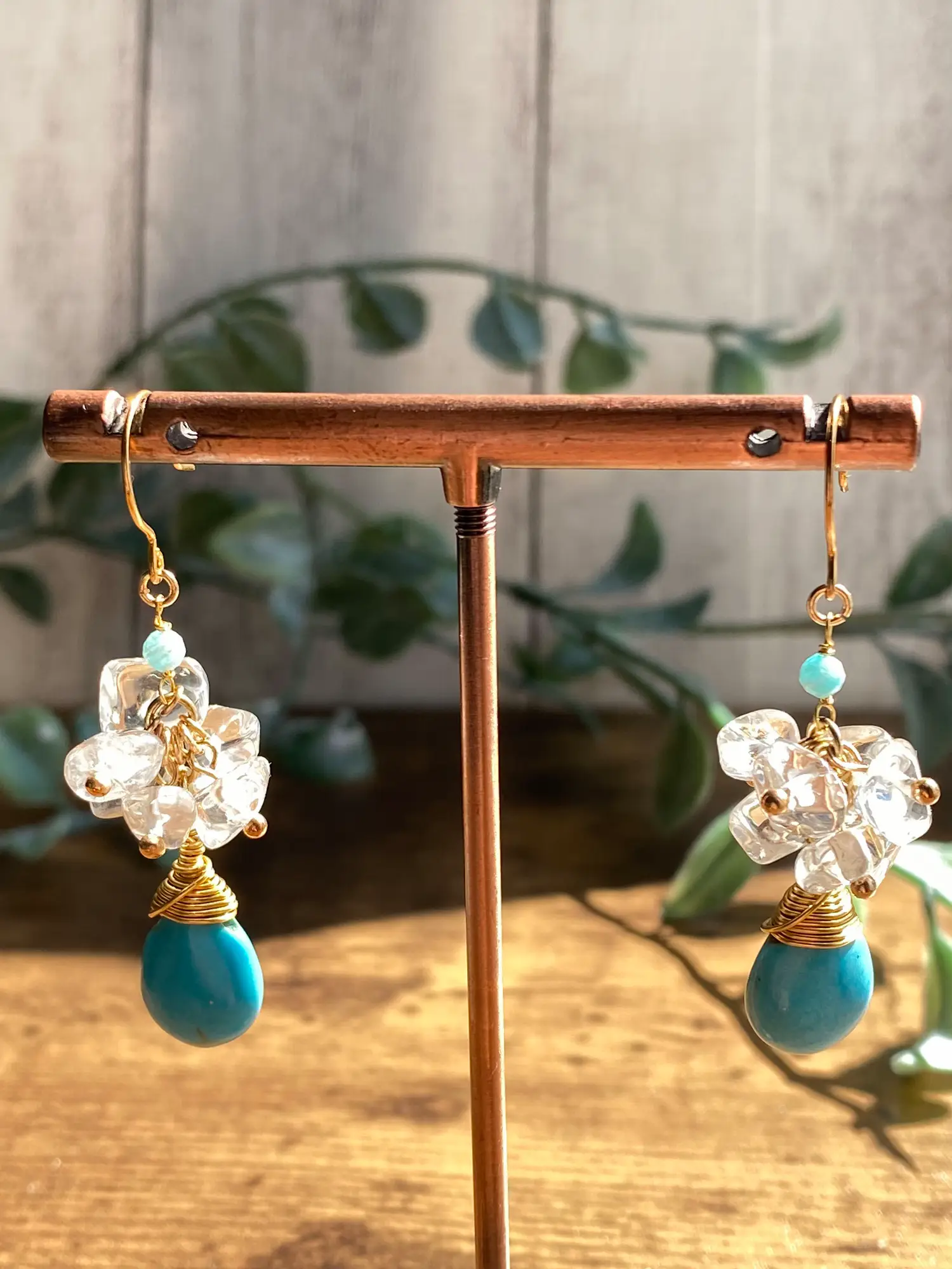 Crystal ️ turquoise to decorate your ears ♡ | Gallery posted by brillar ...