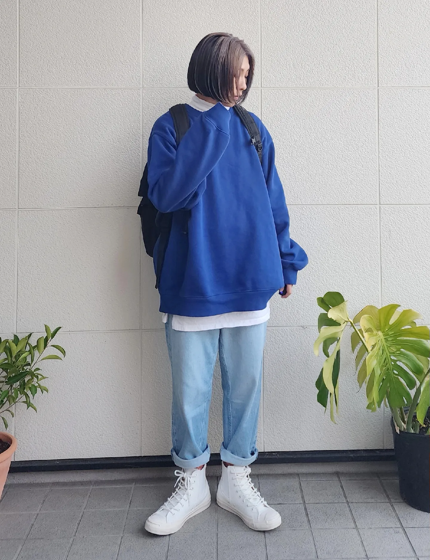 【可愛すぎ‼️】UNIQLO リラックスアンクルジーンズ👖 | 毎日UNIQLOママriSa.が投稿したフォトブック | Lemon8