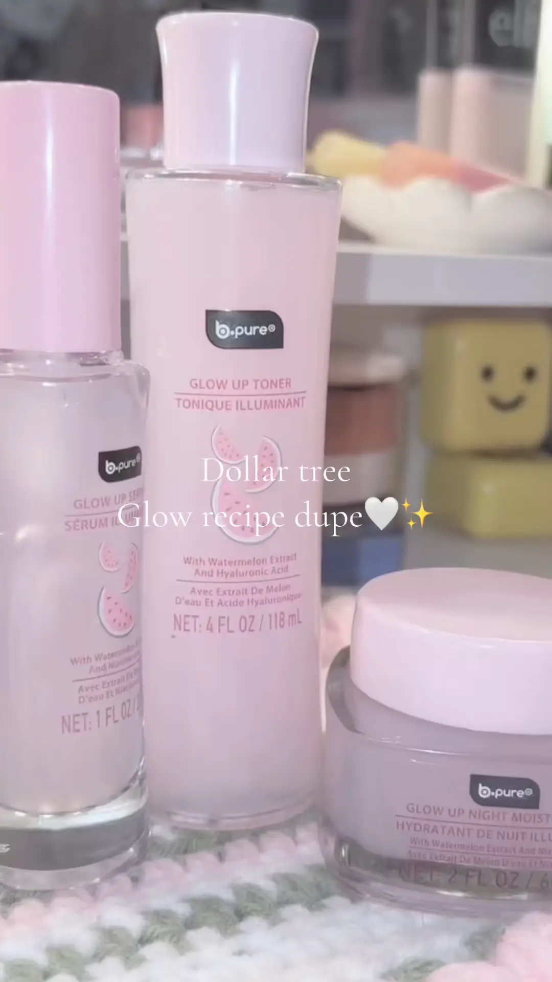Dollar tree. Glow recipe dupe | Video published by Kayla🤍 | Lemon8