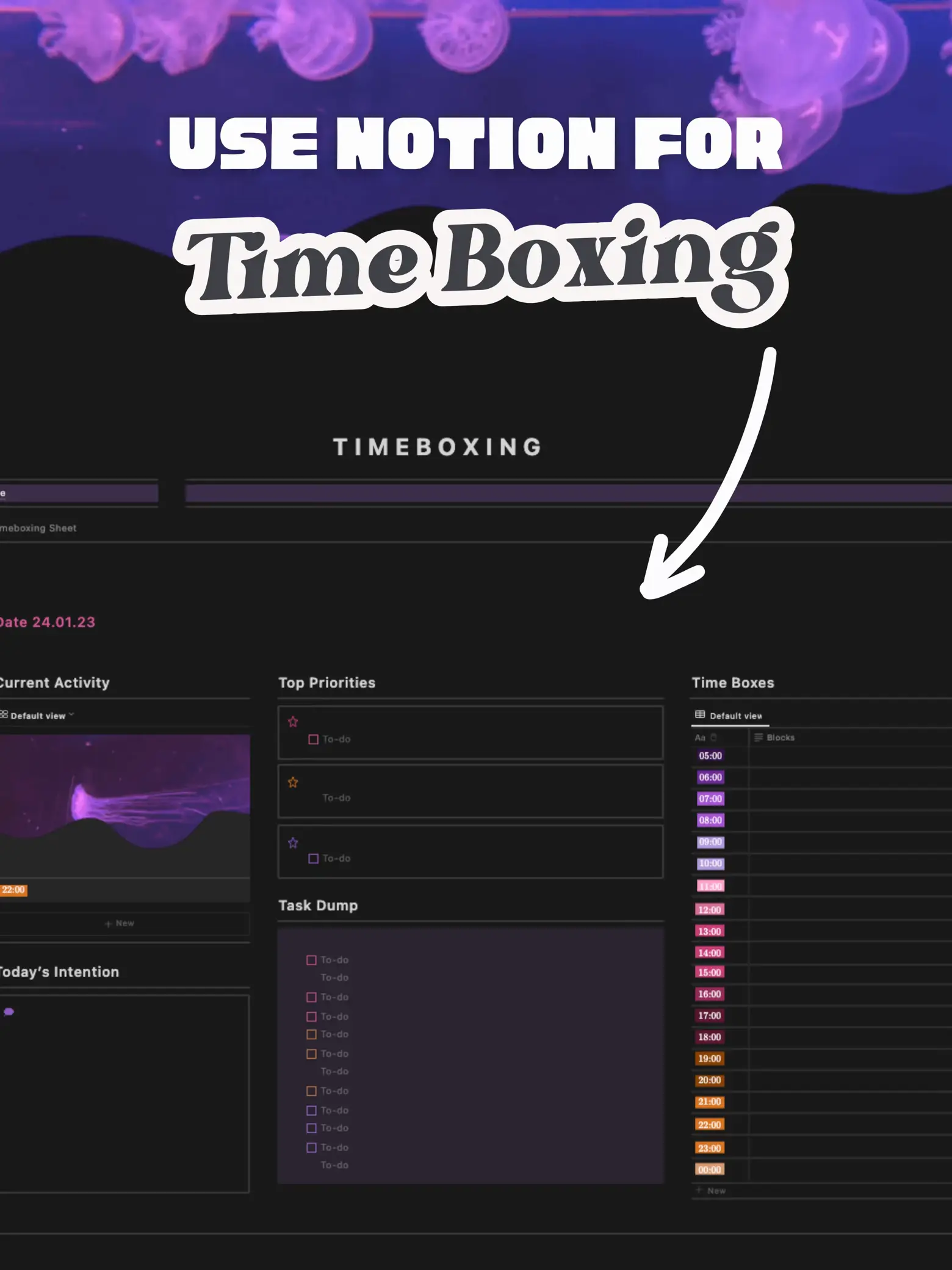 How to start time boxing with Notion | Gallery posted by Theresa Notion | Lemon8