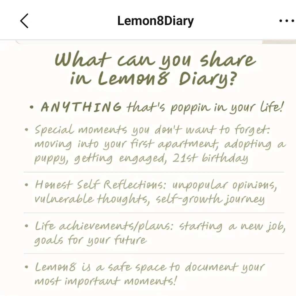 Did U Know About Lemon8 Diary Challenge? 🤷‍♂️🤷‍♀️ | Gallery posted by theBioChemist | Lemon8