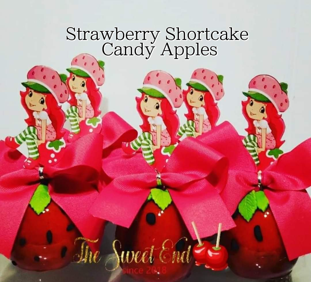 Strawberry Shortcake Candy Apples | Gallery posted by The Sweet End ...